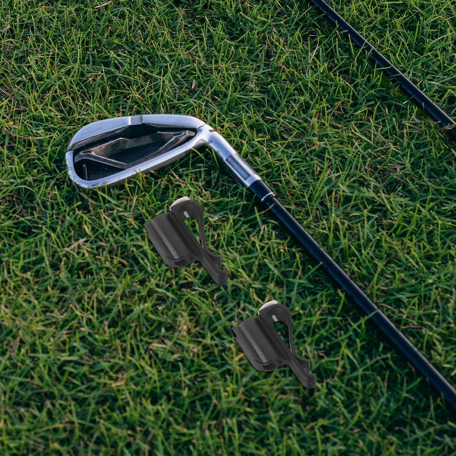 RENACLIPY Black ABS Golf Putter Holder for , Lightweight 4 Pieces, Easy ...