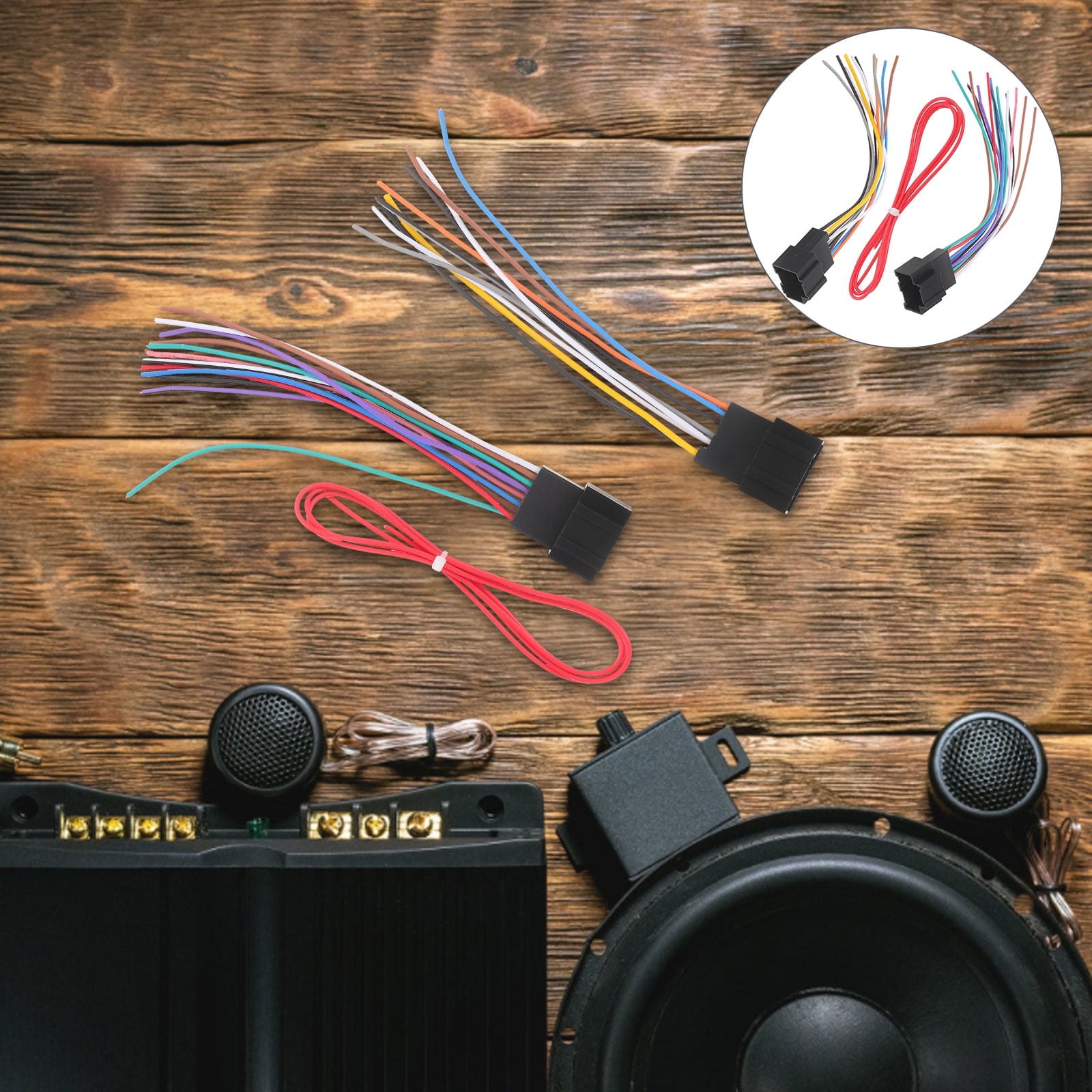 RENACLIPY Automotive Wiring Set for Car Stereo Secure Connection ...