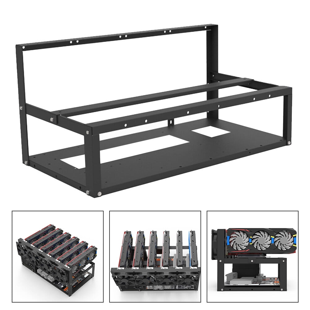 RENACLIPY Black Computer Case with Enhanced Heat Dissipation, Design ...