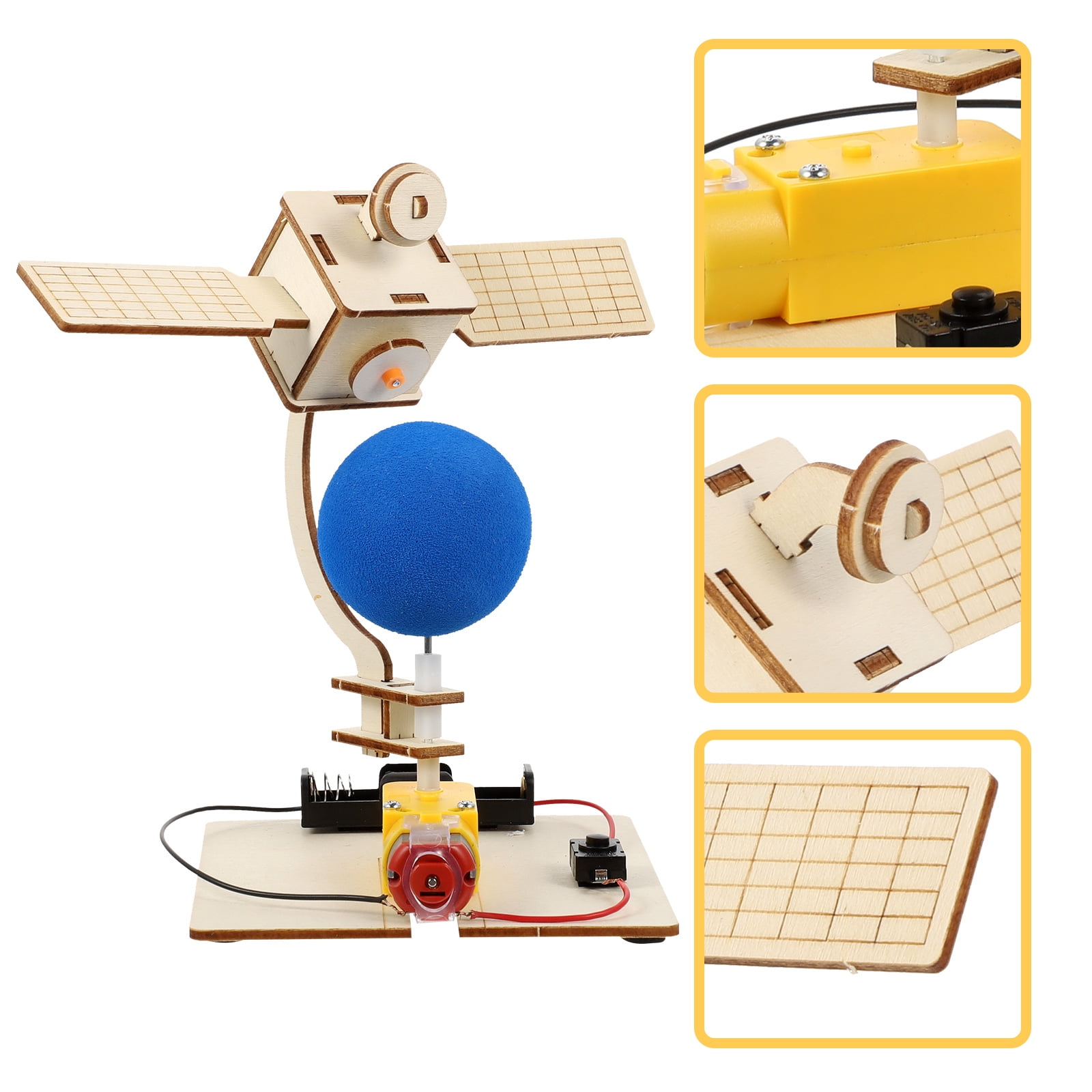 RENACLIPY Science Project Toy for Home and School Use with Rotating ...