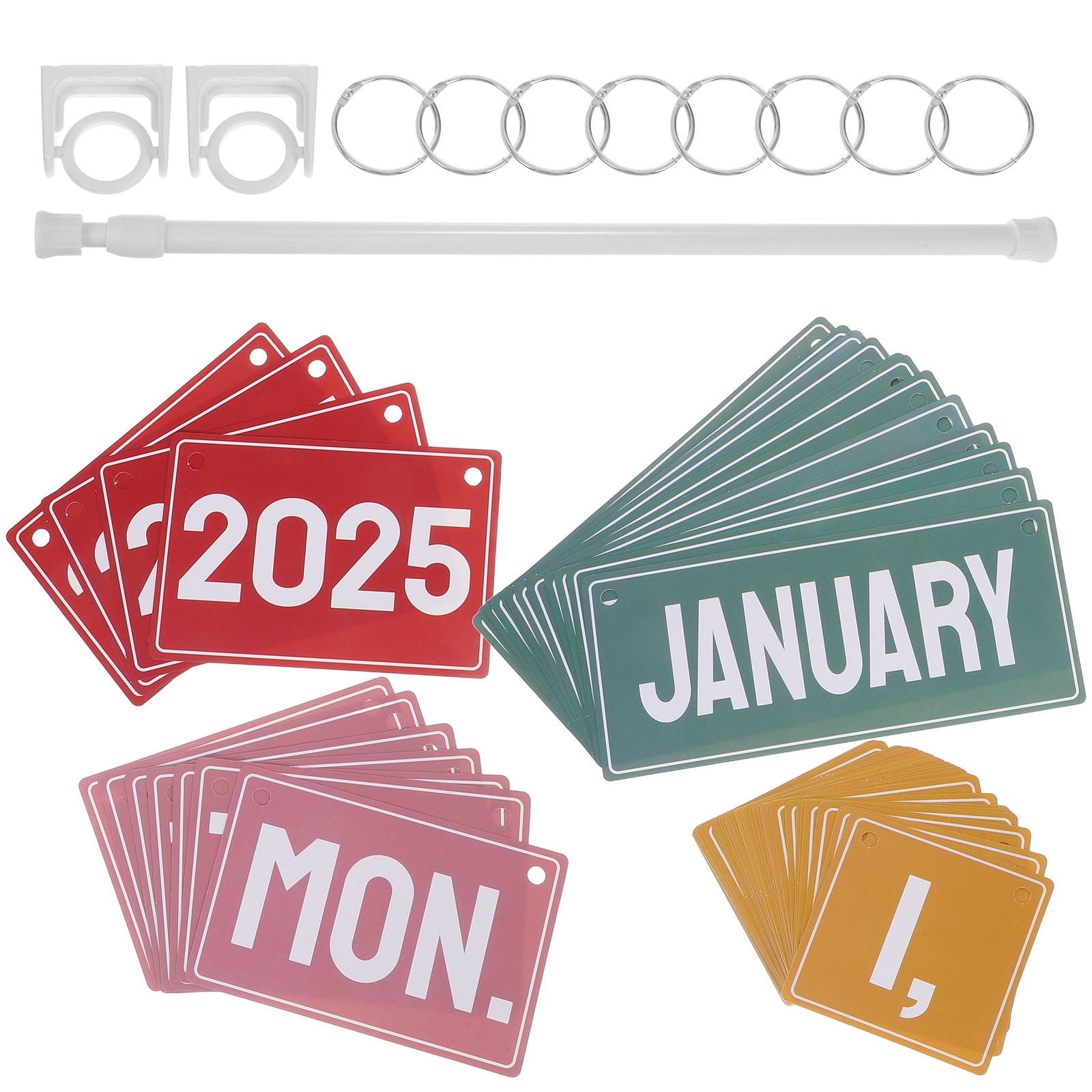 RENACLIPY Retro Style Manual Calendar 2025-2028, Easy to Read for ...