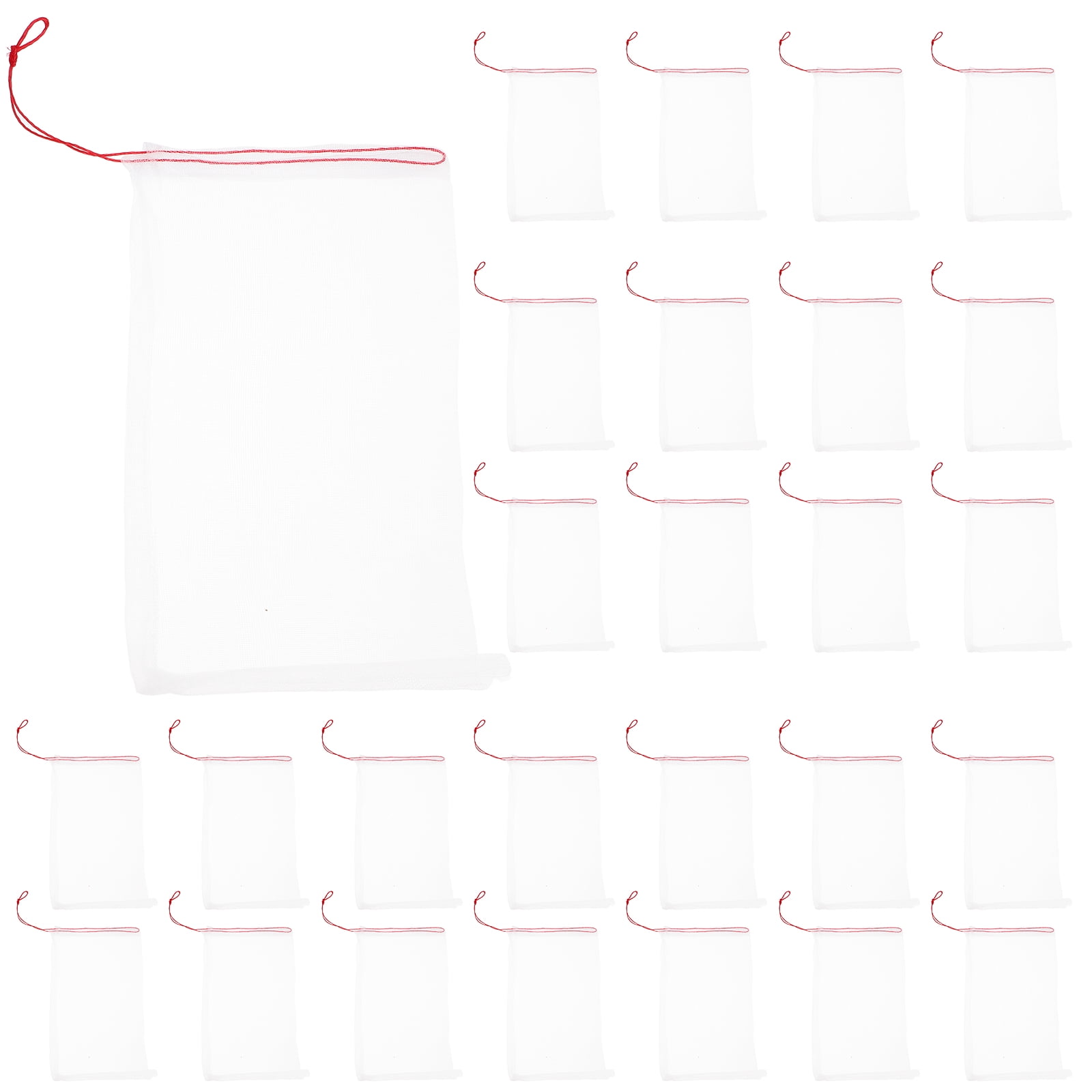 RENACLIPY 100Pcs Transparent Nylon Mesh Filter For Washing Machine Lint ...