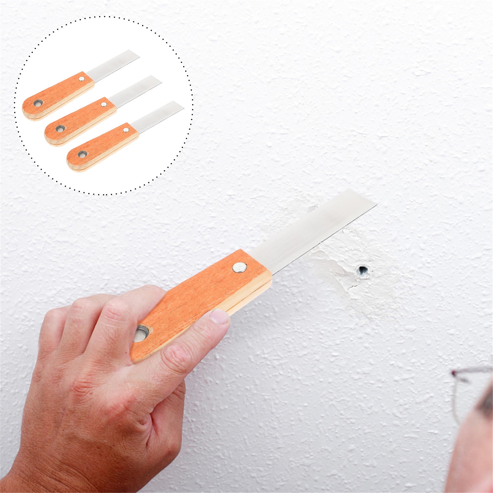 RENACLIPY 10Pcs Putty Cutter Tool with Assorted Color Handles for ...