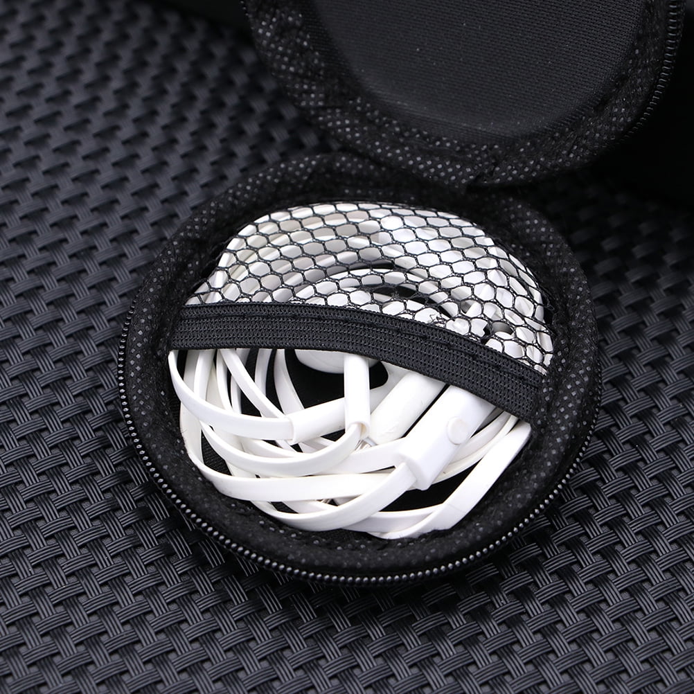 RENACLIPY Portable Earbud Case, PU Shockproof Earphone Storage Box ...