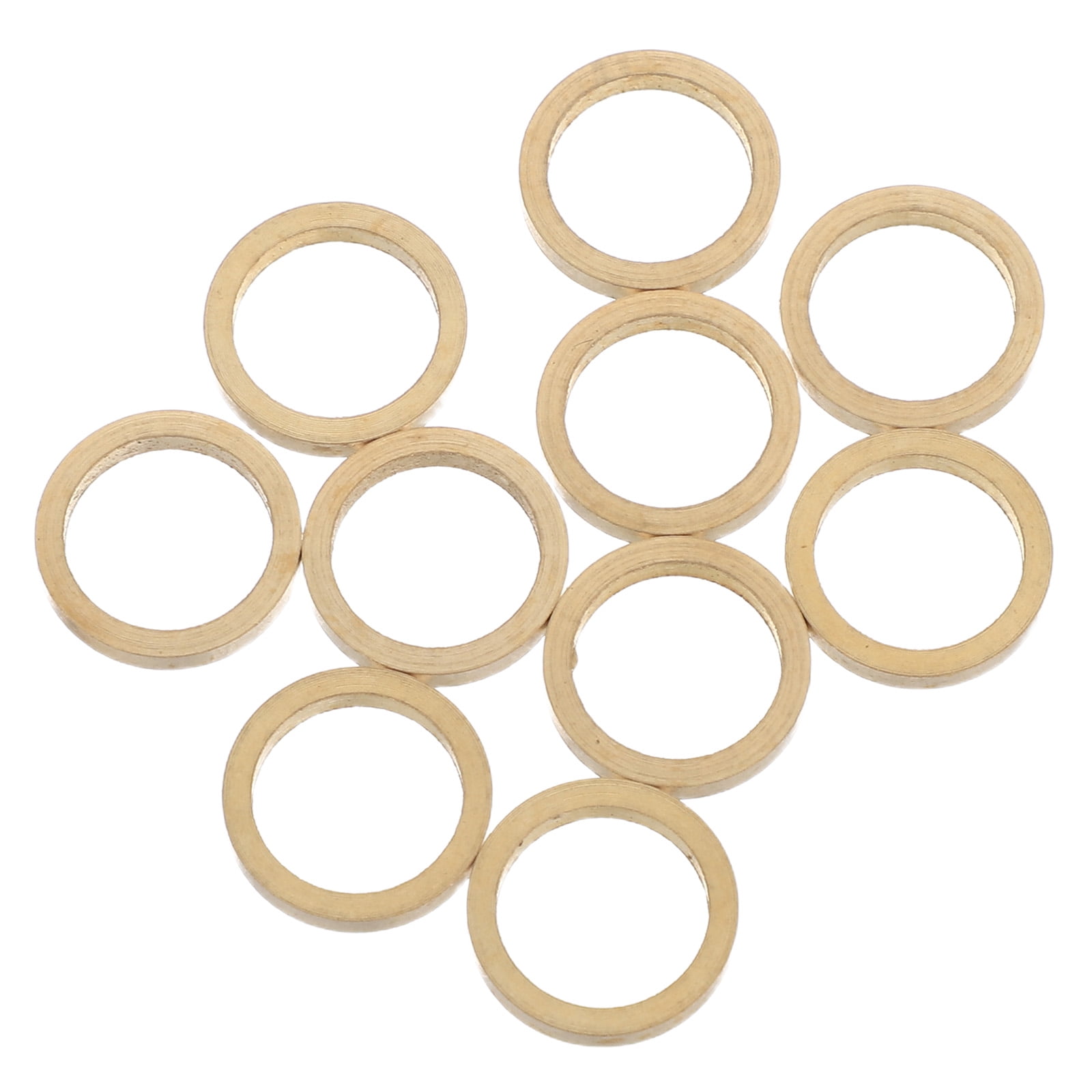RENACLIPY 10Pcs Copper Door Hinge Washers Heavy Duty Flat Gaskets for ...