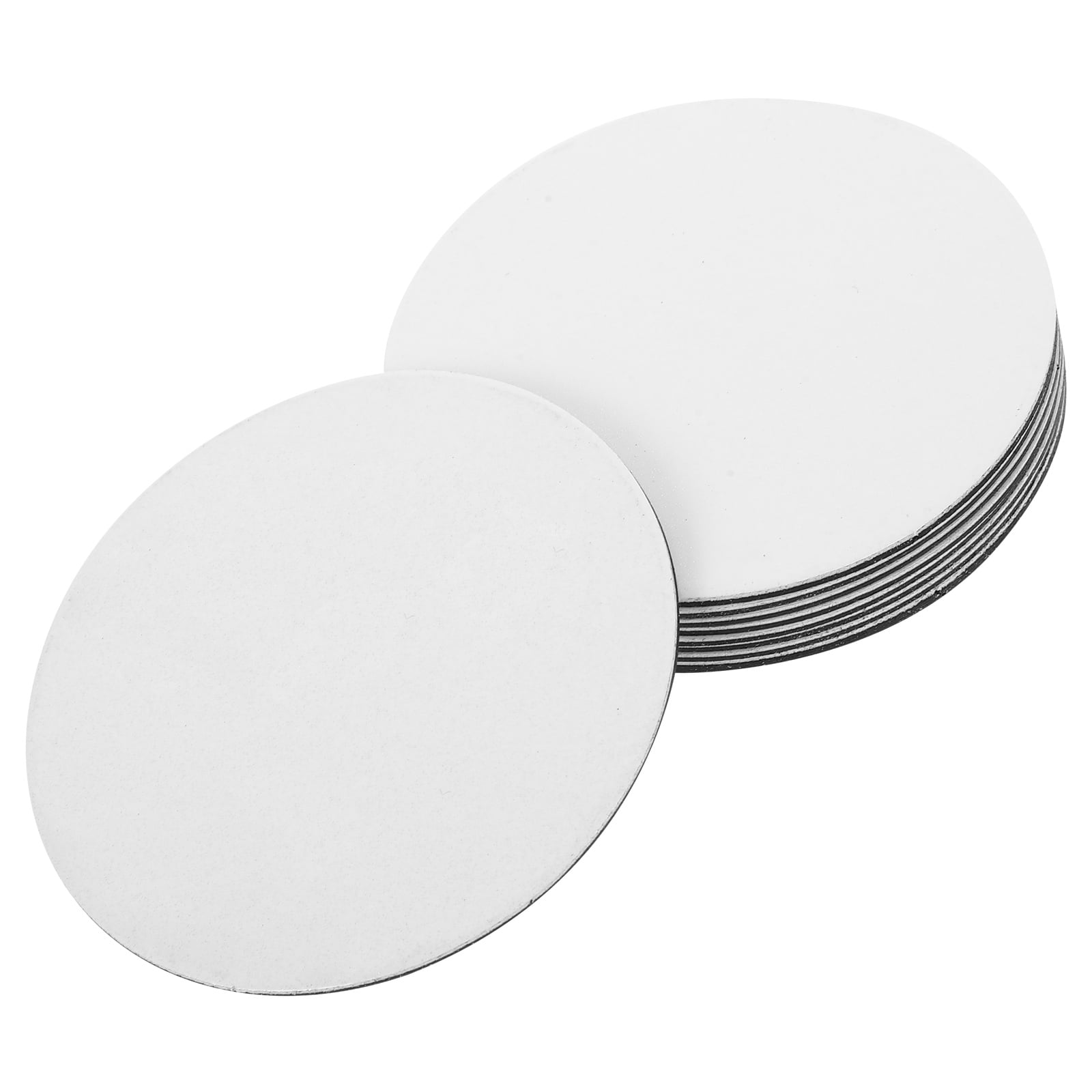 RENACLIPY 10Pcs Sublimation Magnets Blanks Soft Magnet Round Shape Diy ...