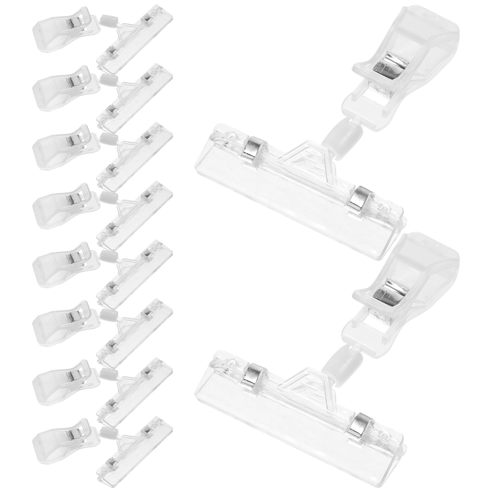 RENACLIPY 10-Pack Swivel Clip Price Sign Holders for Product Logo ...