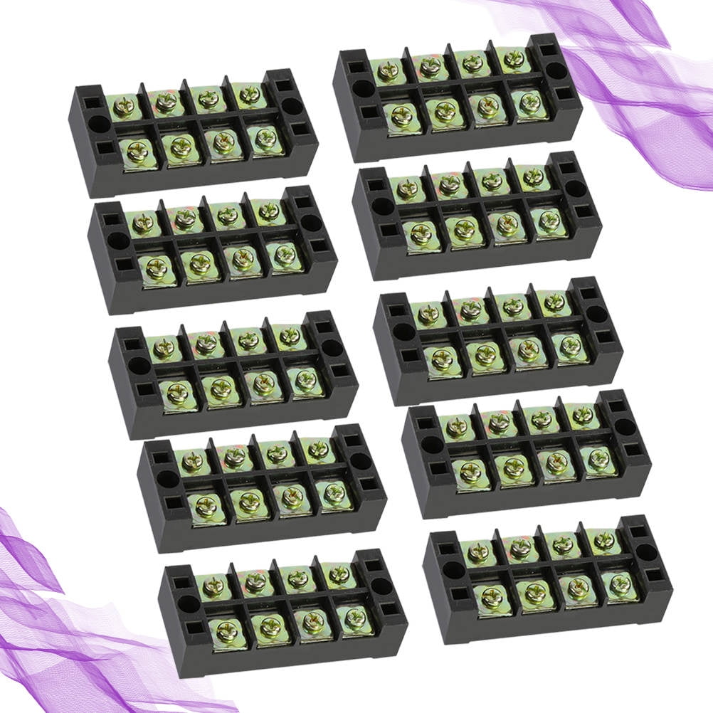 RENACLIPY 10Pcs Tb4504 Terminal Block Pcb Terminal Block Assorted Color ...