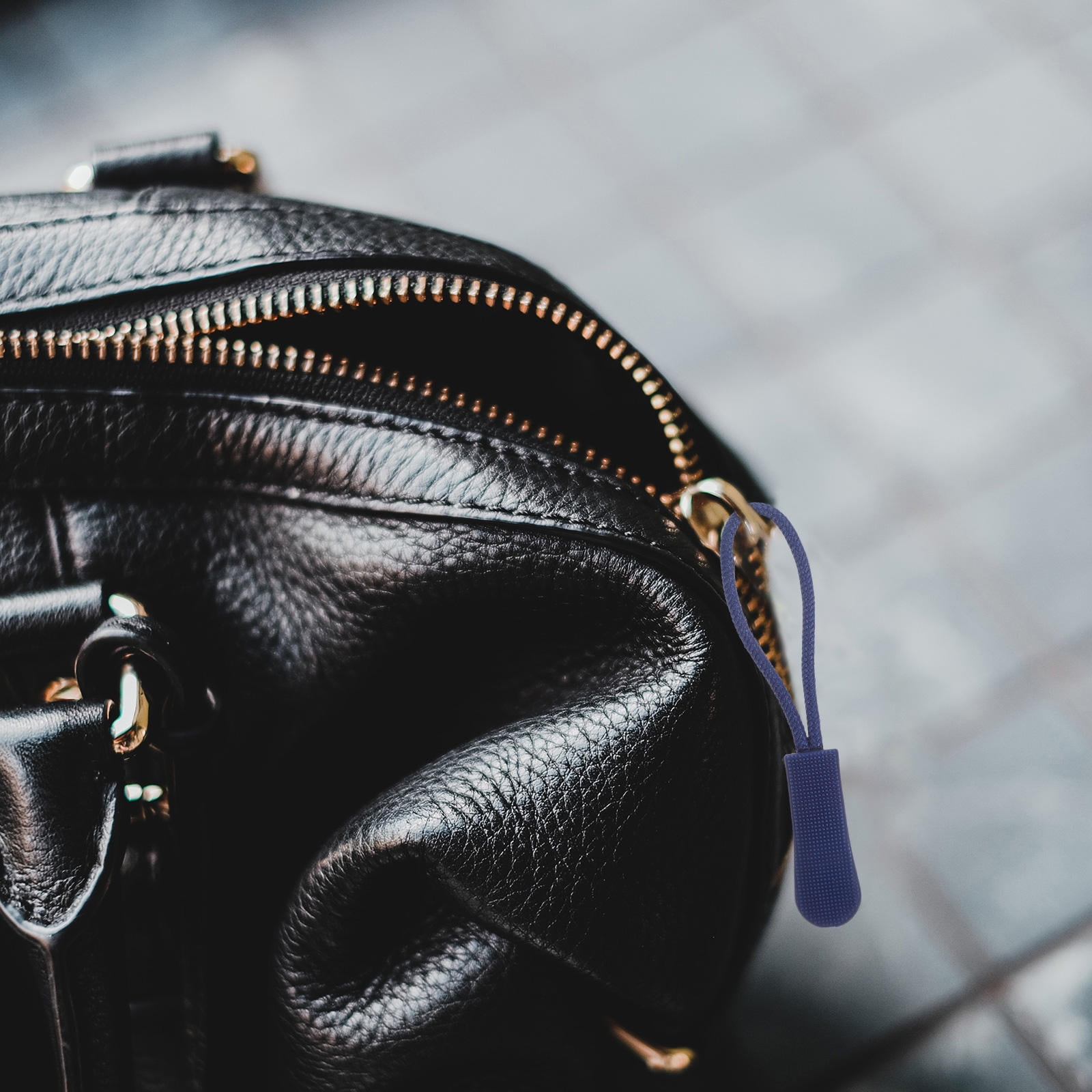 RENACLIPY 10Pcs Zipper Extension Pulls Blue Nylon Zipper Tags For ...