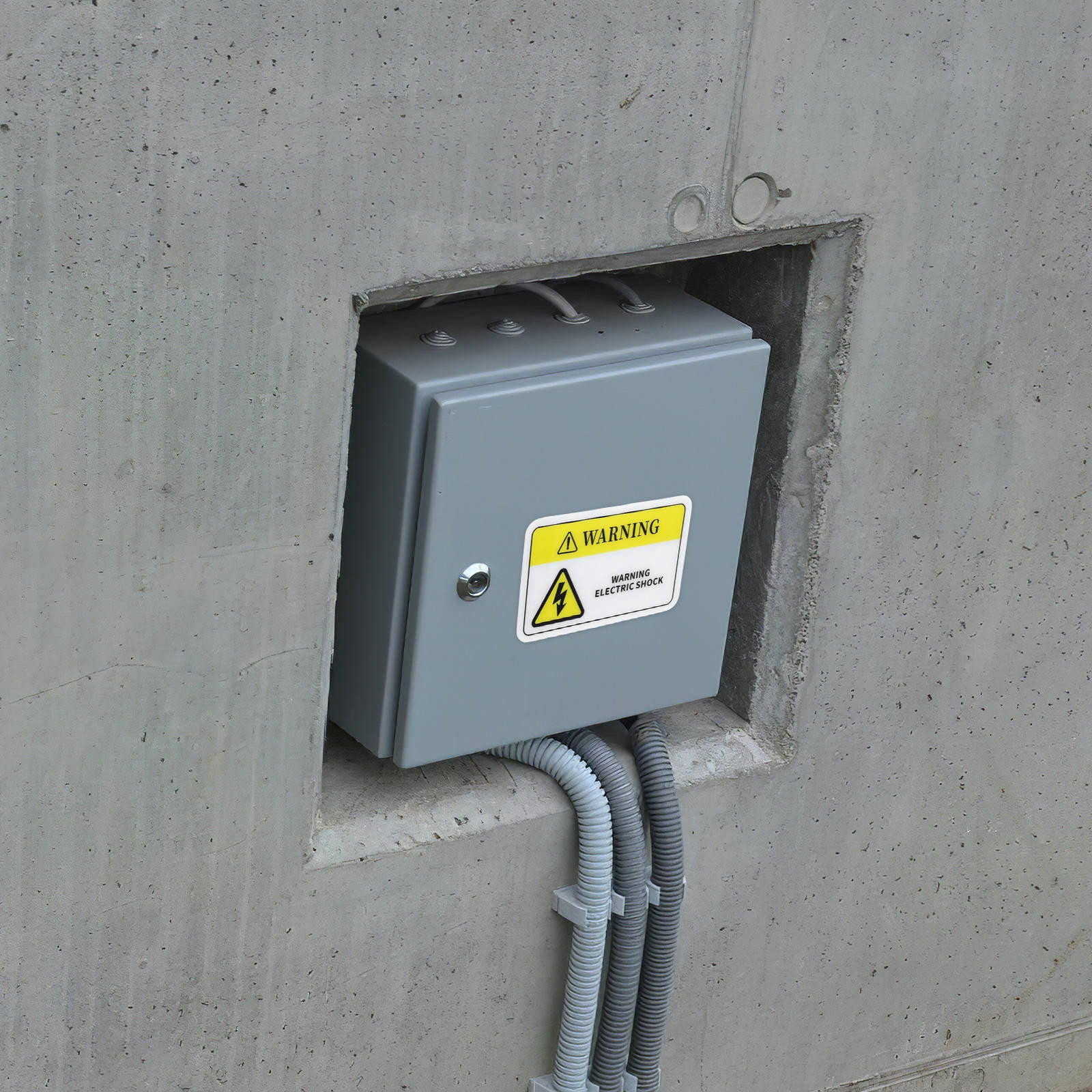 RENACLIPY Multi-Color PVC Safety Warning Stickers for Industrial ...