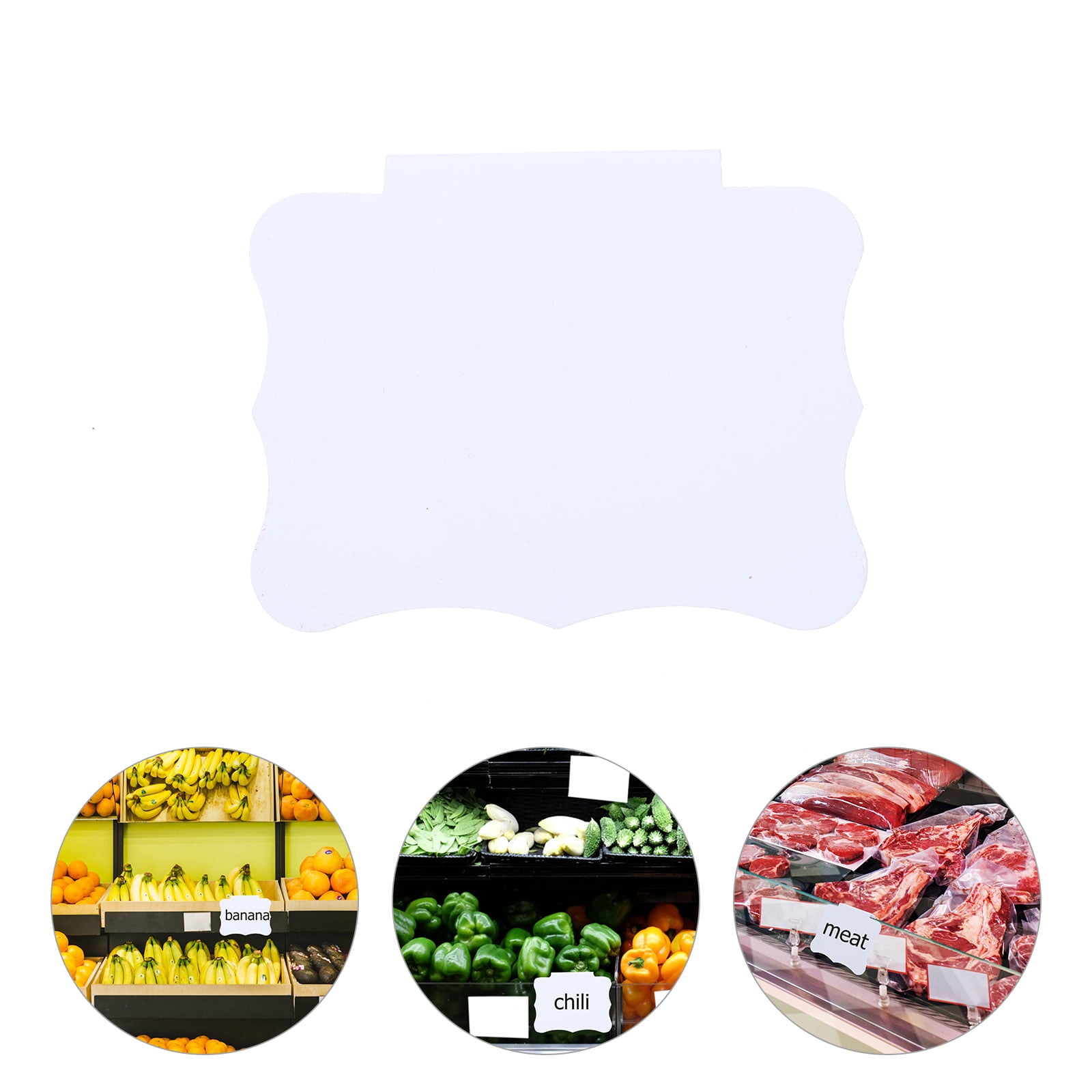 RENACLIPY 16-Piece Clip-On Removable Labels for Retail Staff ...