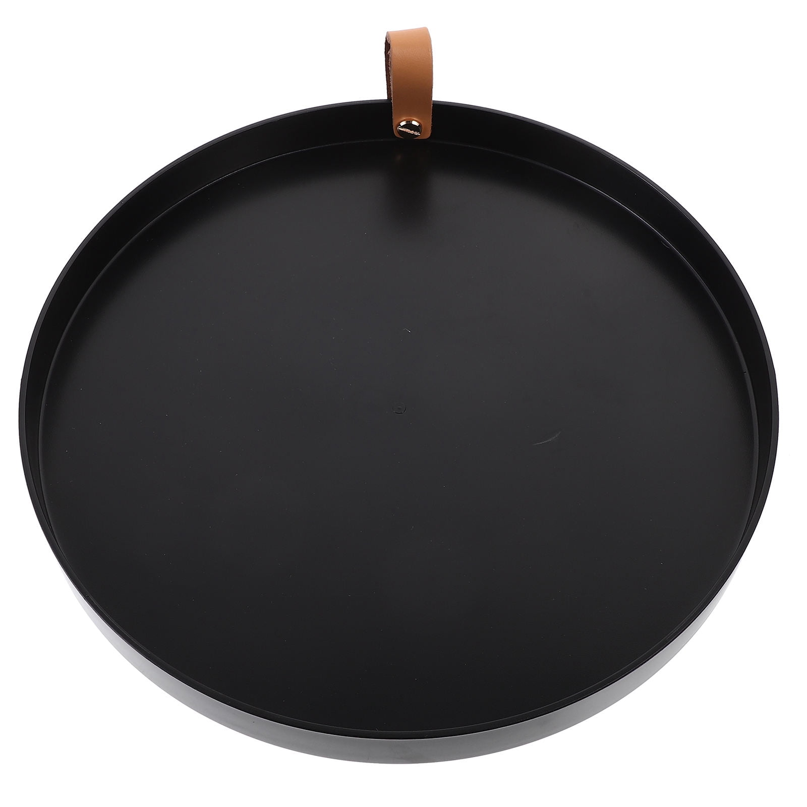 RENACLIPY 1Pack Black Circular Tray 10.2 Inches Diameter for Storage by ...