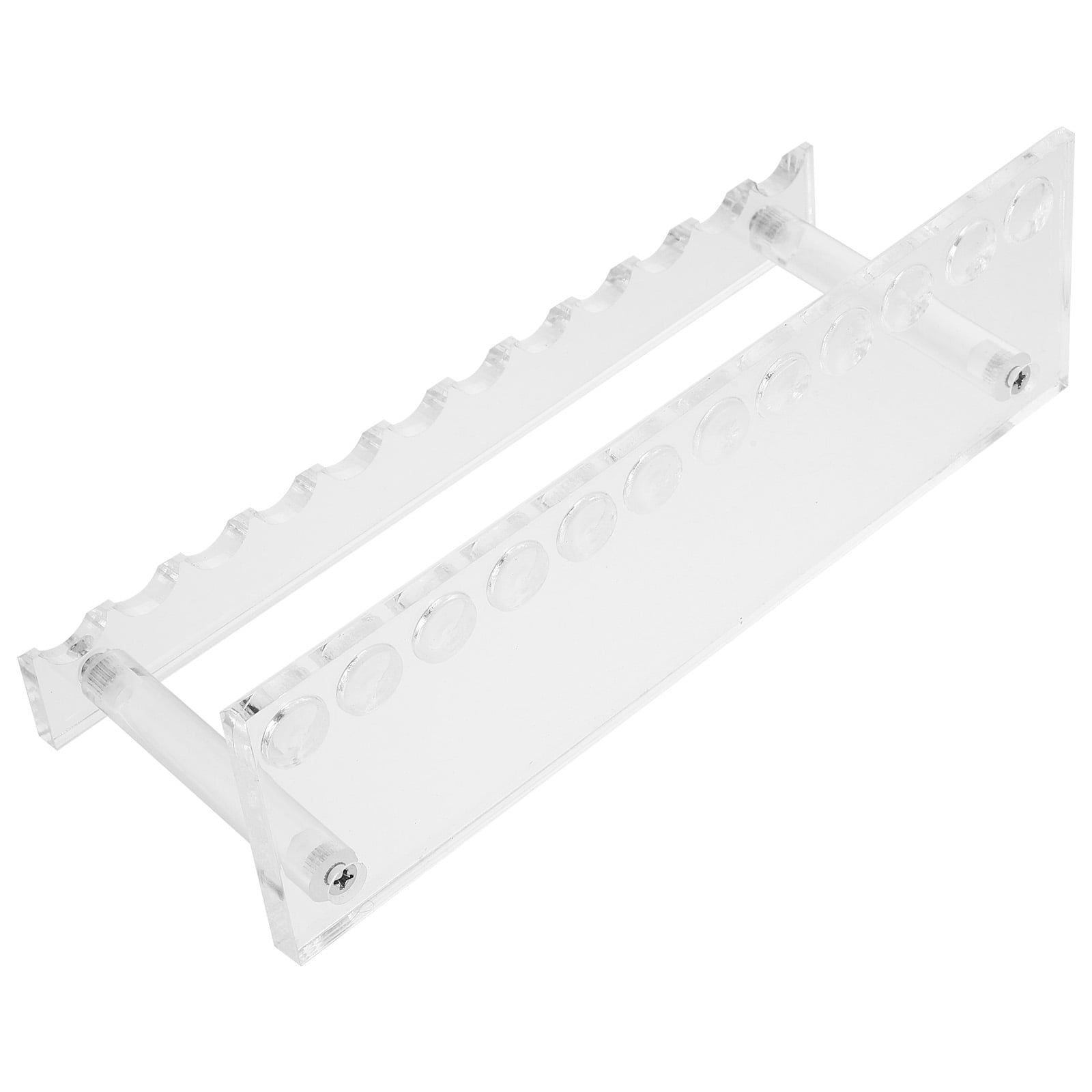 RENACLIPY 1Pack Clear Pen Stand for Desktop and Utensil Display ...