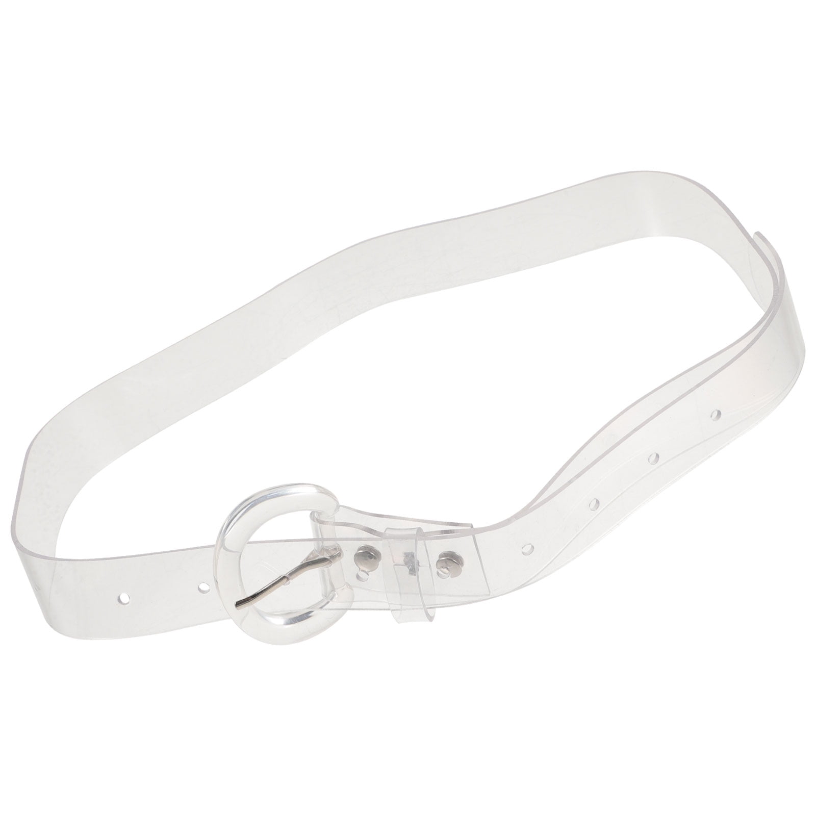 RENACLIPY 1Pack Clear Plastic Belts Women Adjustable Belt Transparent ...