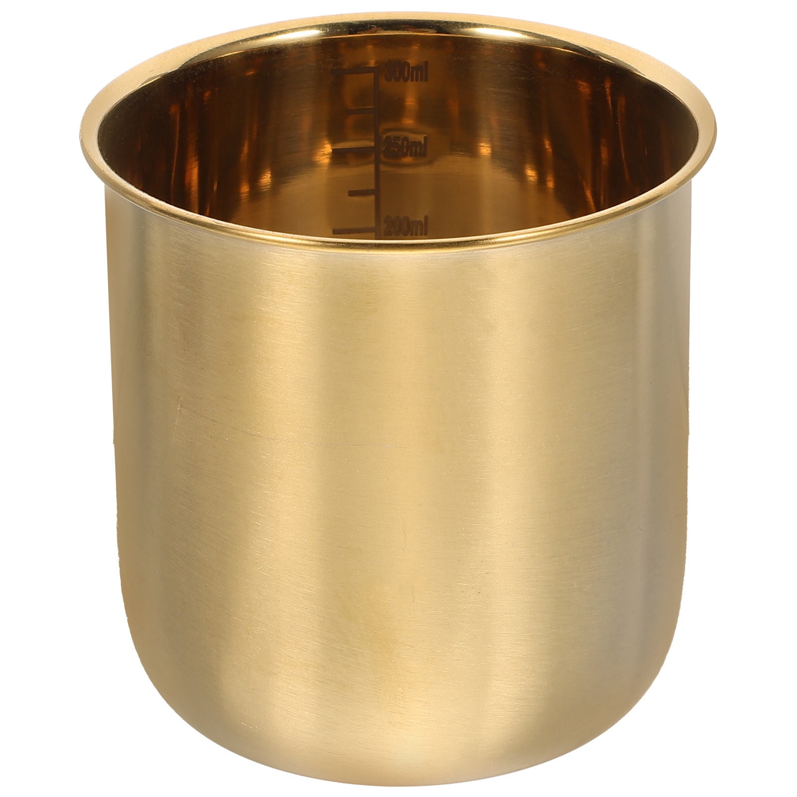 RENACLIPY Golden Stainless Steel Rice Measuring Cup, Multi-Functional ...