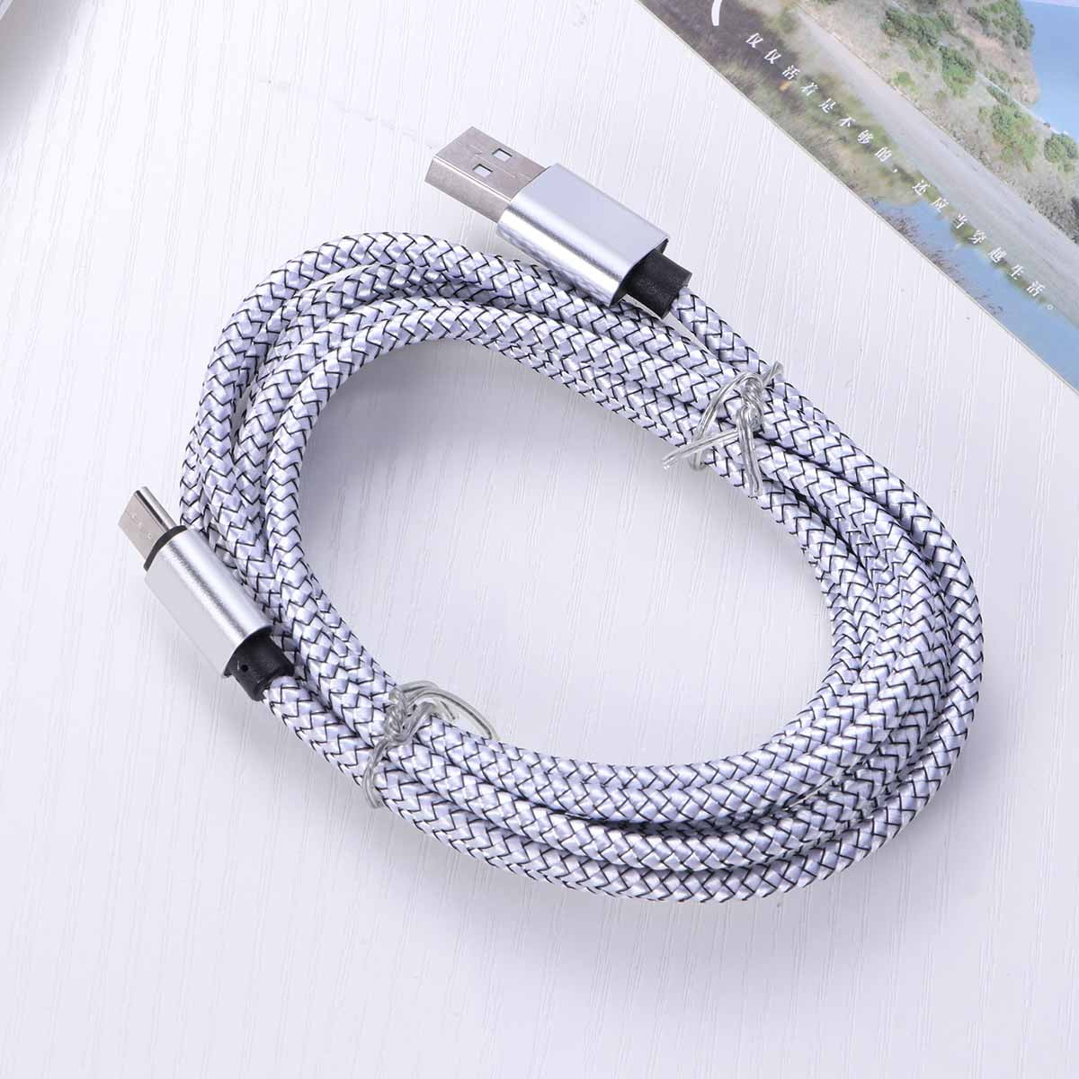 RENACLIPY 1Pack Silver Cable Usb C Cable For Type-C Devices With ...