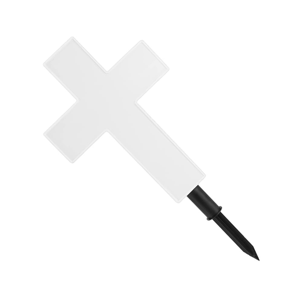 RENACLIPY Solar Cross Light with LED, 1 Pack, 22.4x9.8x3.1in, Outdoor ...