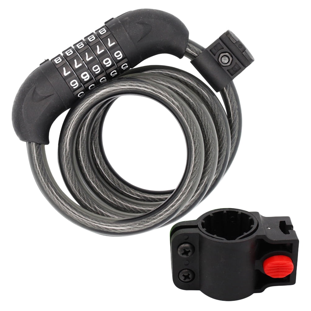 RENACLIPY 1Pc Bike Locks With Combinations Spiral Shape for Bicycle ...