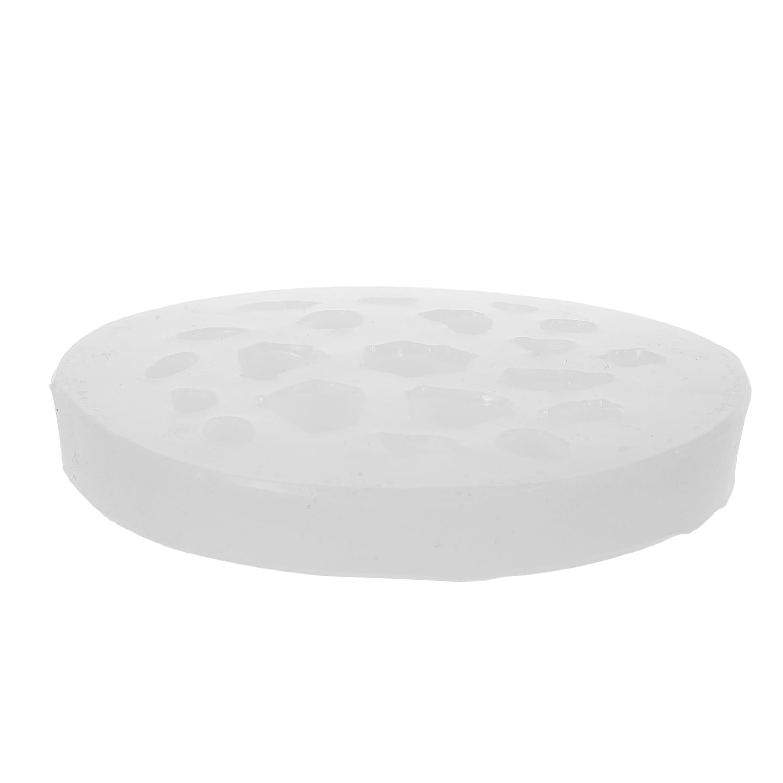 RENACLIPY 1Pc White Silicone Mould Pebble Rock Mold Durable Flexible ...