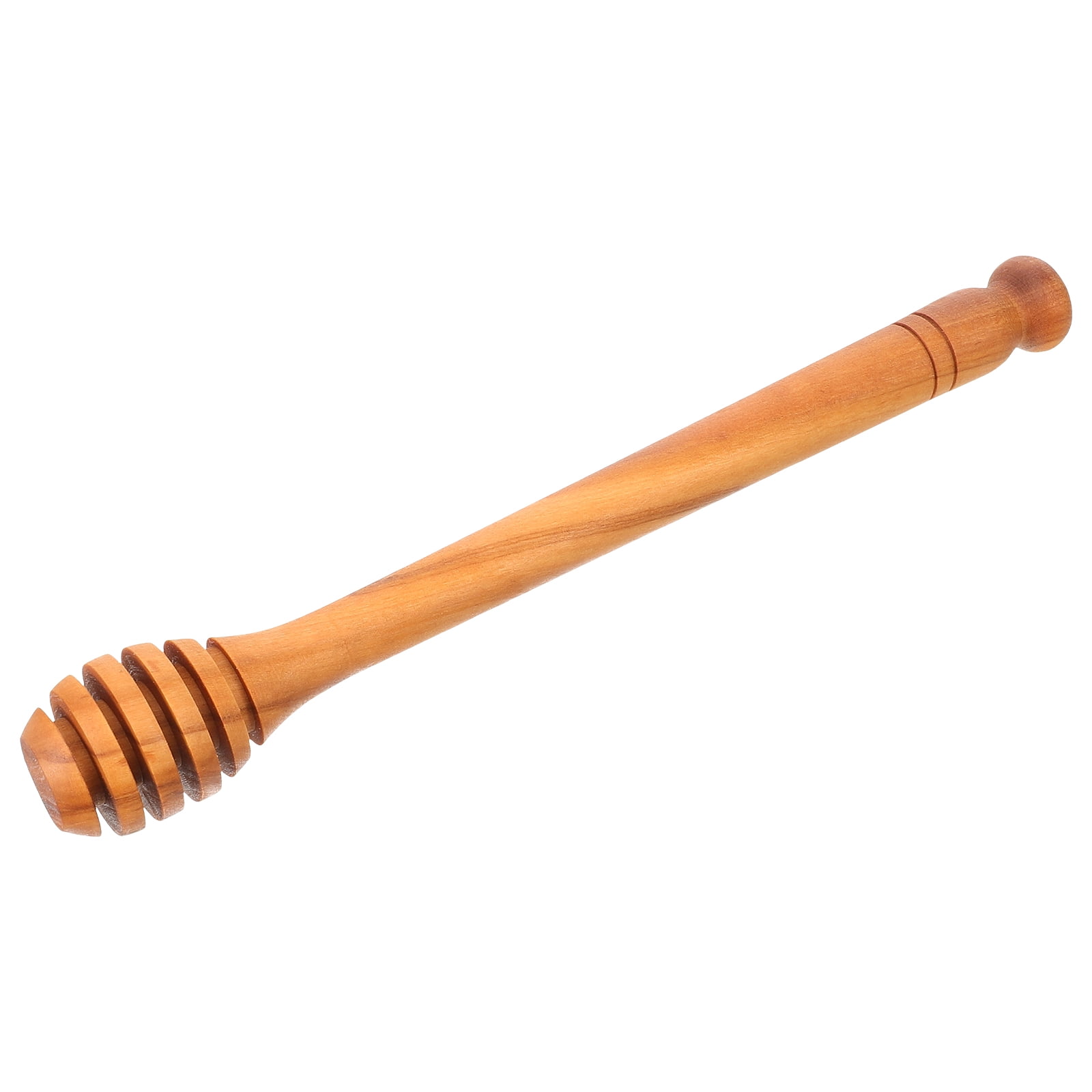 RENACLIPY Practical Design Wood Honey Stirring Rod Collecting Serving ...