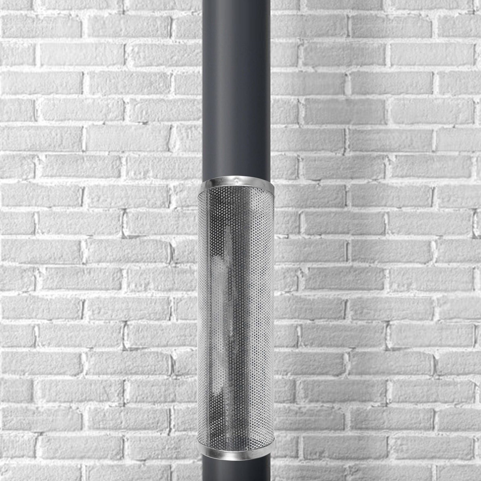 RENACLIPY 1Pcs Silver Cylindrical Stove Pipe Mesh Guard for Home ...