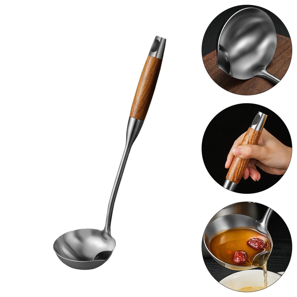 RENACLIPY Cooking Oil Strainer Spoon Assorted Color 1Set 14X3.7X1.5In ...