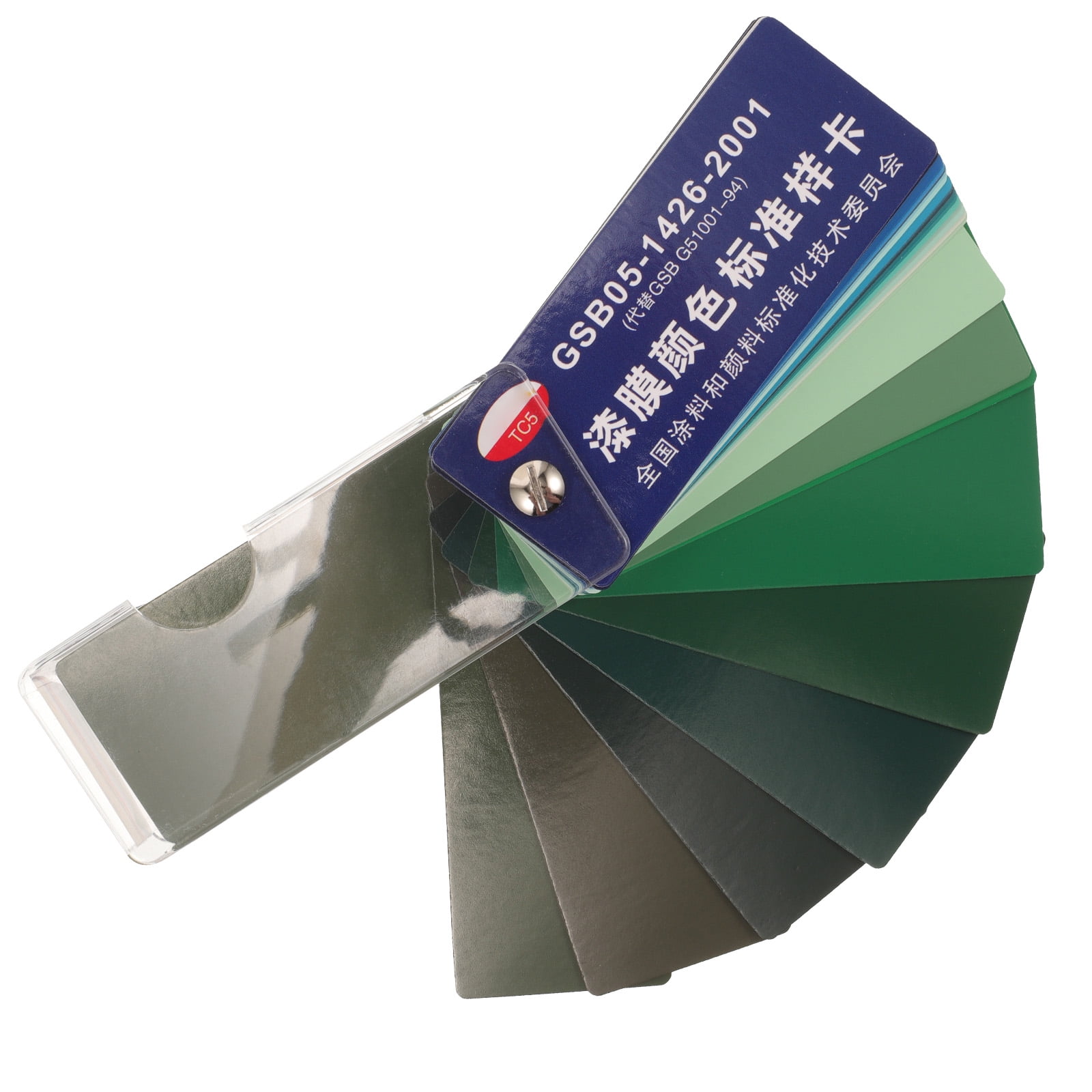 RENACLIPY 1Set Paint Colors Sample Cards Assorted Color Plastic ...