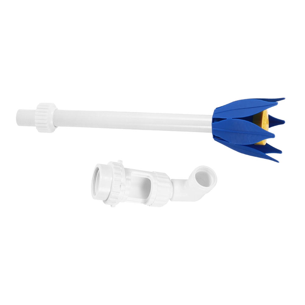 RENACLIPY Lotus-Shaped Pool Water Sprinkler White PVC 1Set Pool ...