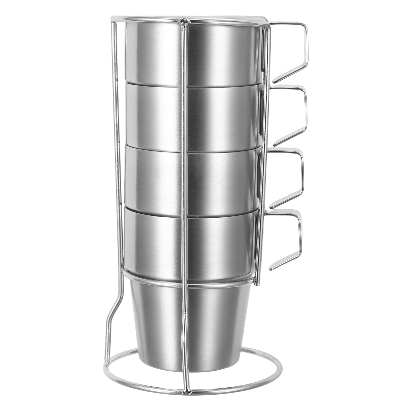 RENACLIPY 1Sets Stackable Insulated Stainless Steel Tea Cups for ...