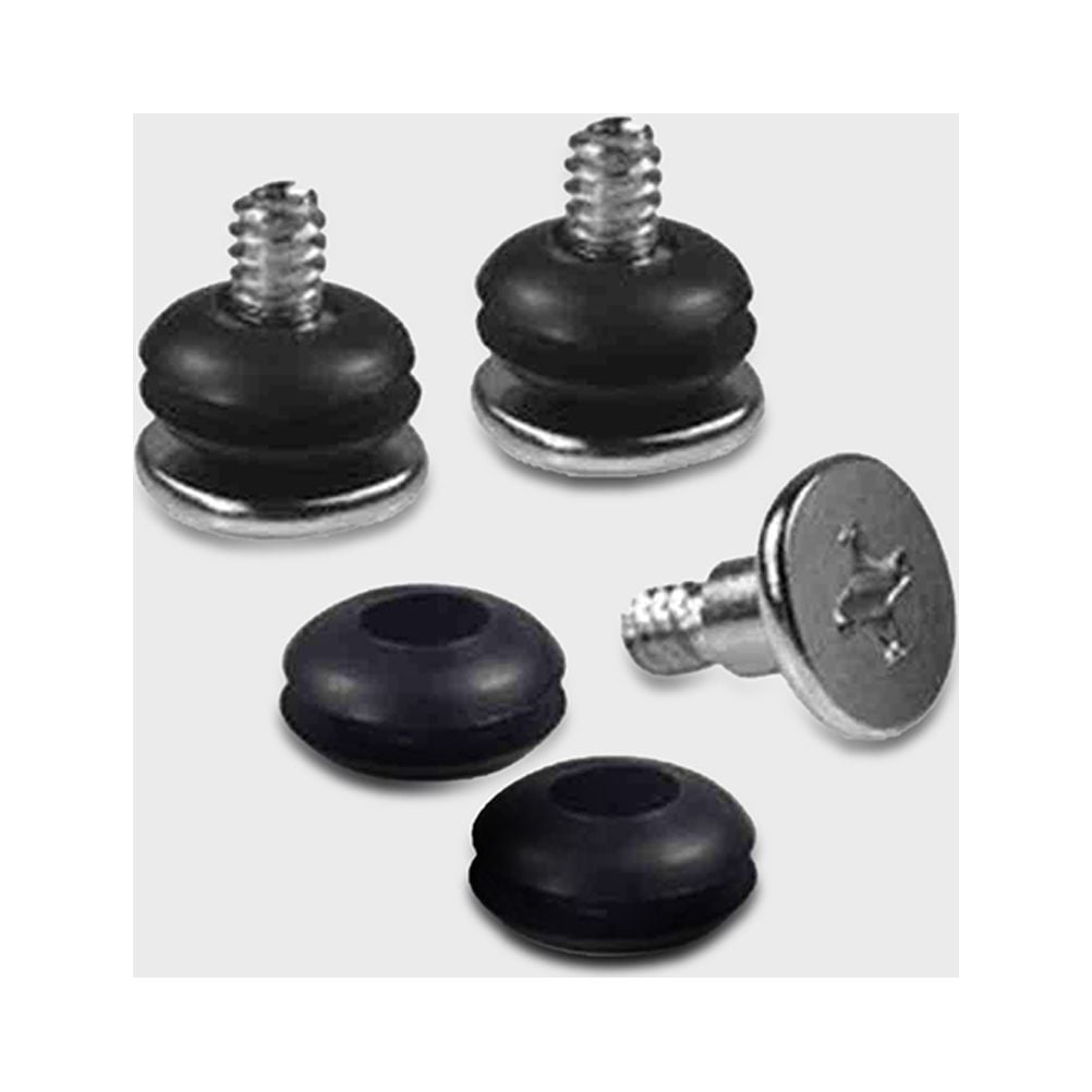 RENACLIPY Hard Drive Screw Set Metal with Rubber Ring for Computer ...