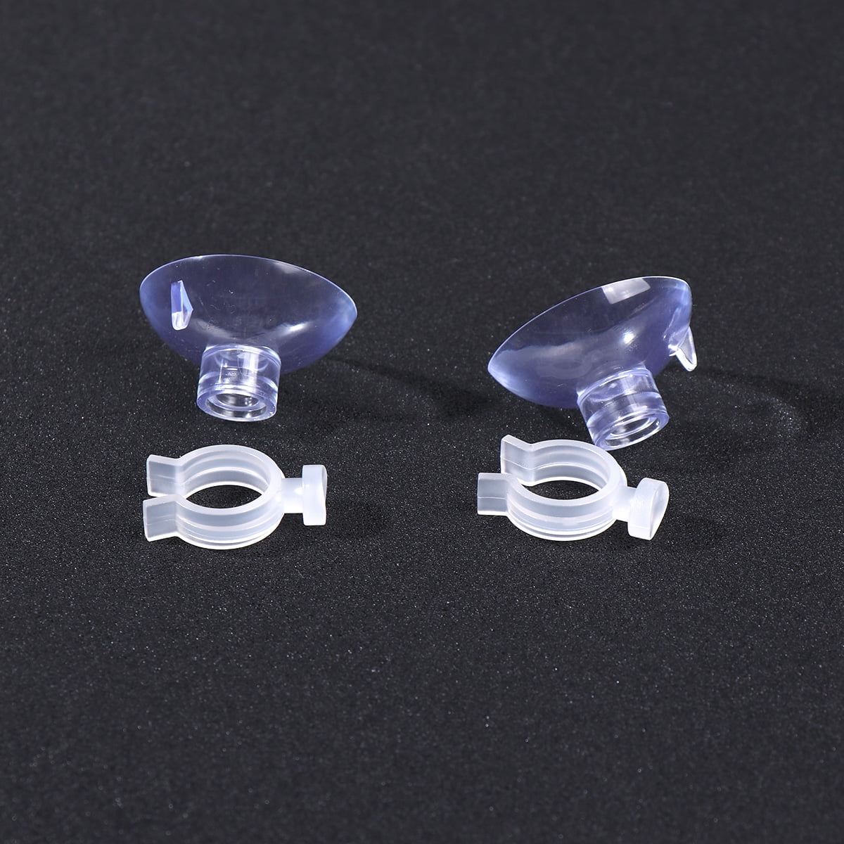 RENACLIPY 20Pcs Transparent Suction Cup Clamps for Aquarium Hose Fixing ...