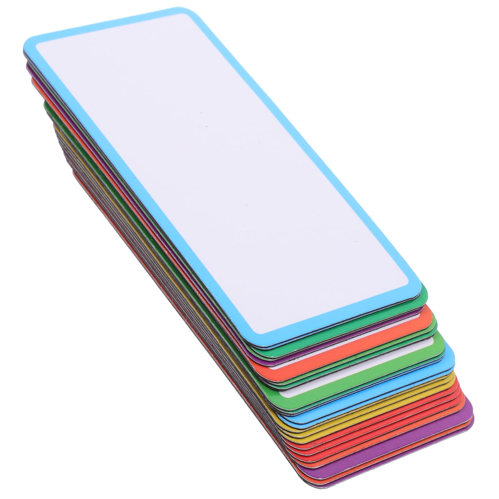 RENACLIPY 24Pack Magnetic Labels Writable Rectangular Erasable for ...