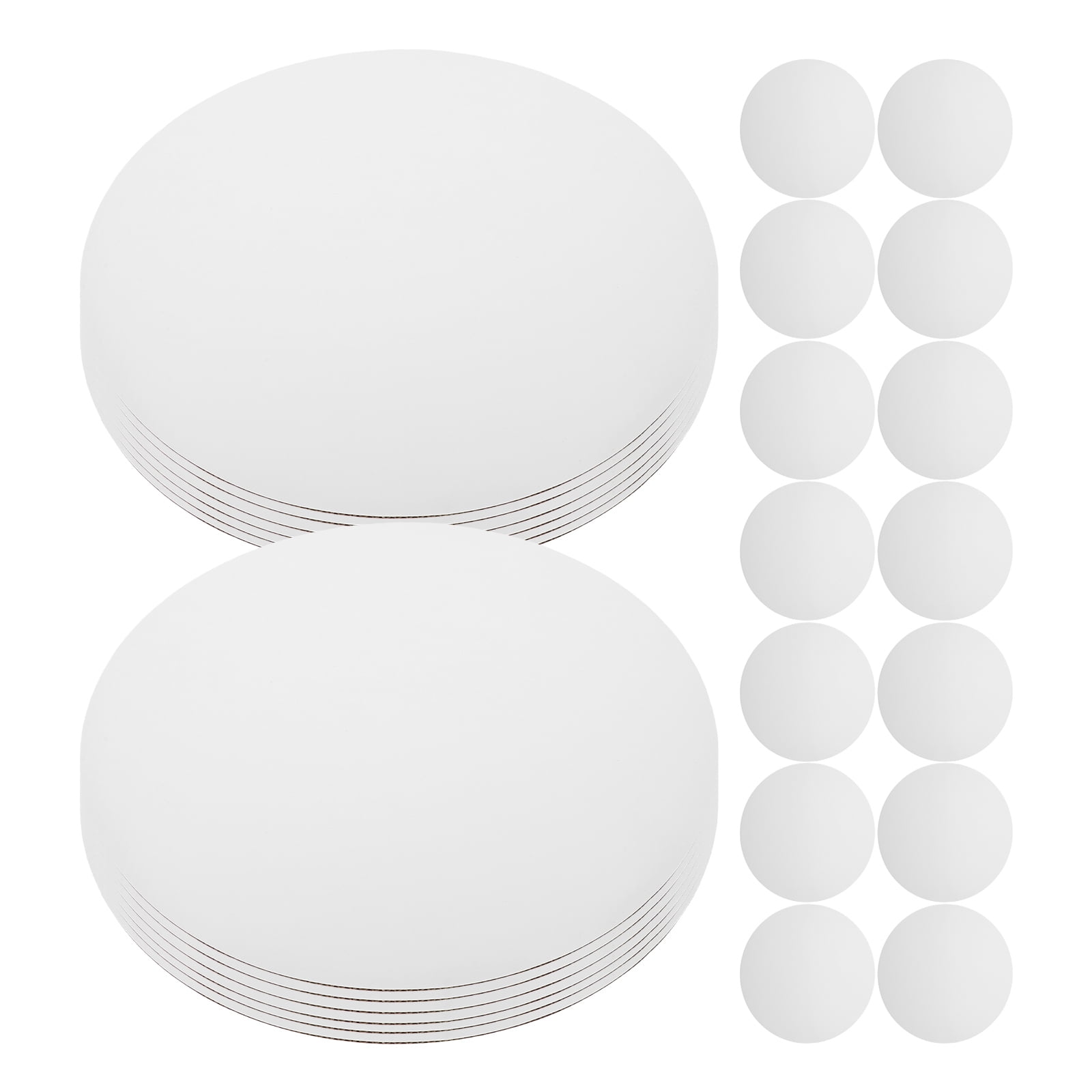 RENACLIPY Sturdy White Corrugated Cake Boards for Professional Baking ...