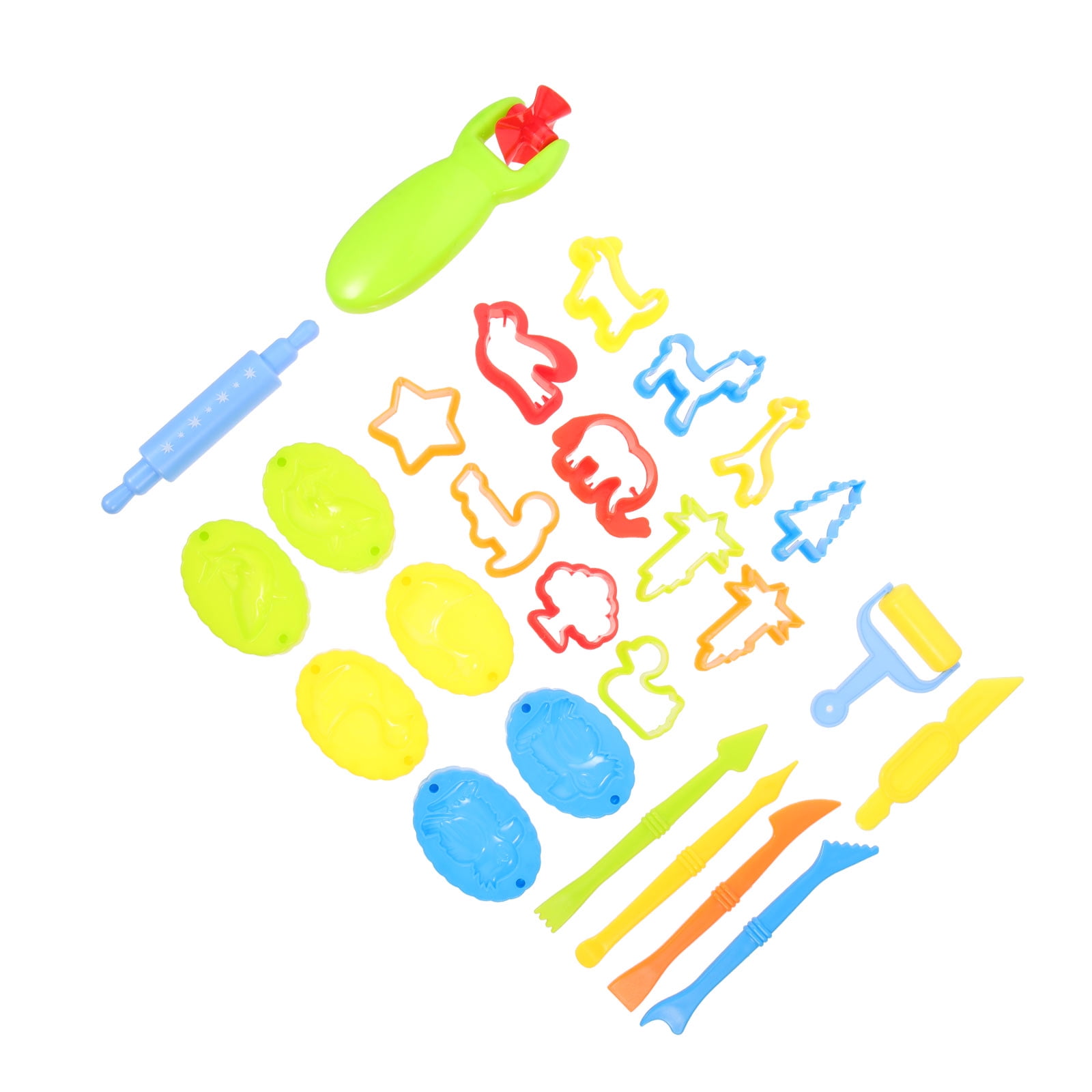 RENACLIPY 26-Piece Kids Tool Set for Shaping, Cutting, Pressing ...