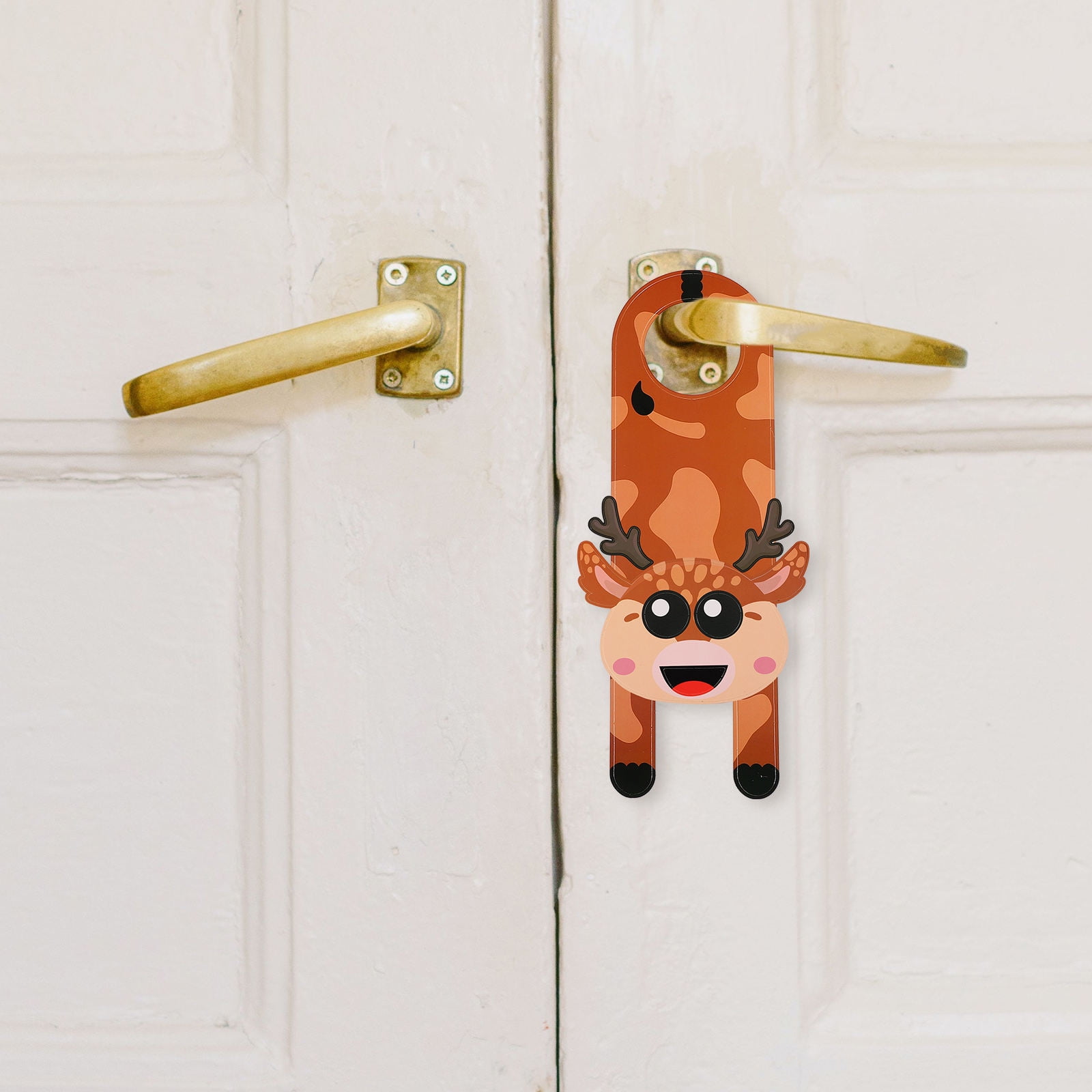 RENACLIPY 2Pcs Door Knob Signs Made in Assorted Colors for Cute Door ...