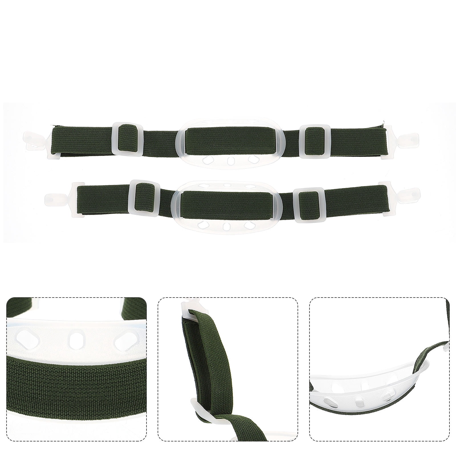 RENACLIPY 2Pcs Hard Hat Harness with Elastic Band for Construction ...