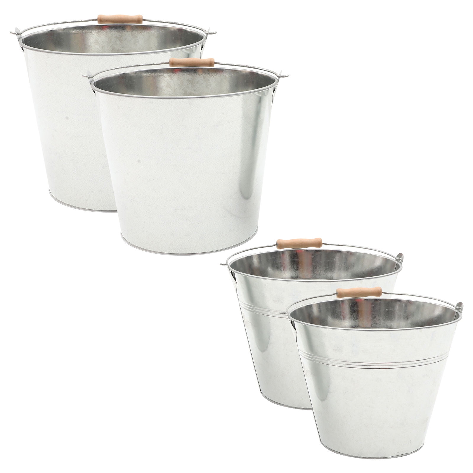 RENACLIPY 2Pcs Storage Buckets For Barbecue Equipment Ash Storage ...