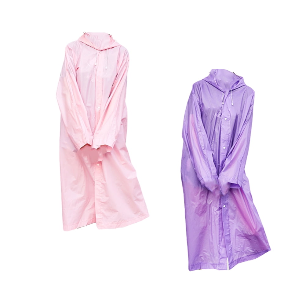 RENACLIPY 2Set Pink Waterproof Rain Coats for Men with Lightweight ...
