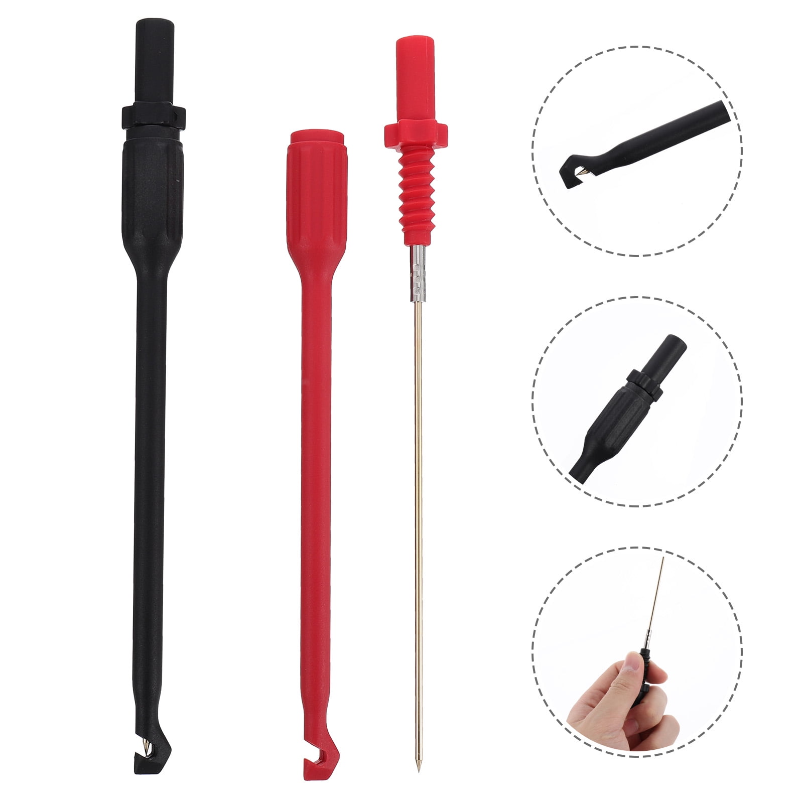 RENACLIPY 2Set Wire Piercing Test Probes Copper Assorted Color for ...
