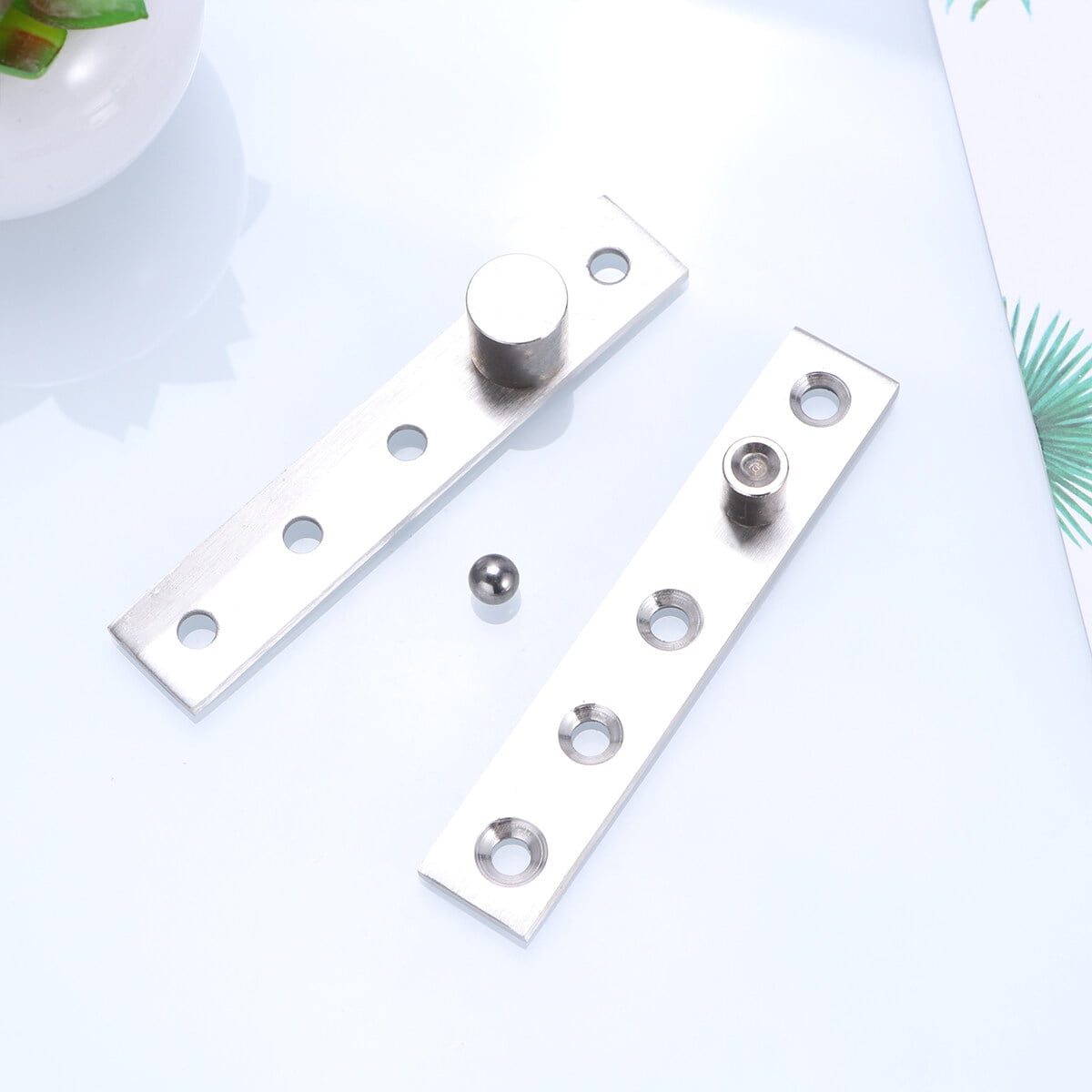 RENACLIPY 3 Set 360 Degree Rotating Hinges Shaft Hinges for Wooden and ...