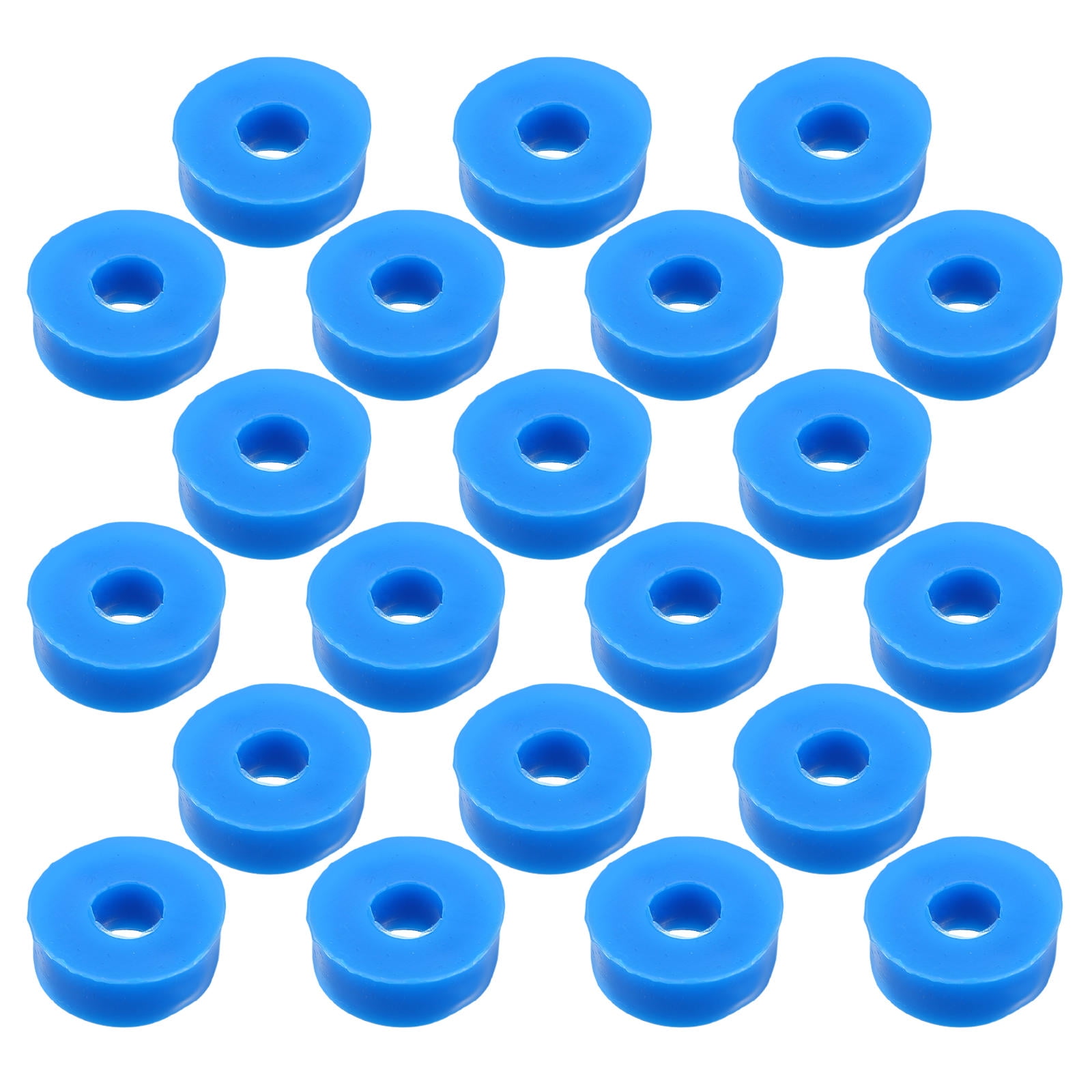 RENACLIPY Anti-Vibration Rubber Pads for Air Conditioning Blue Durable ...