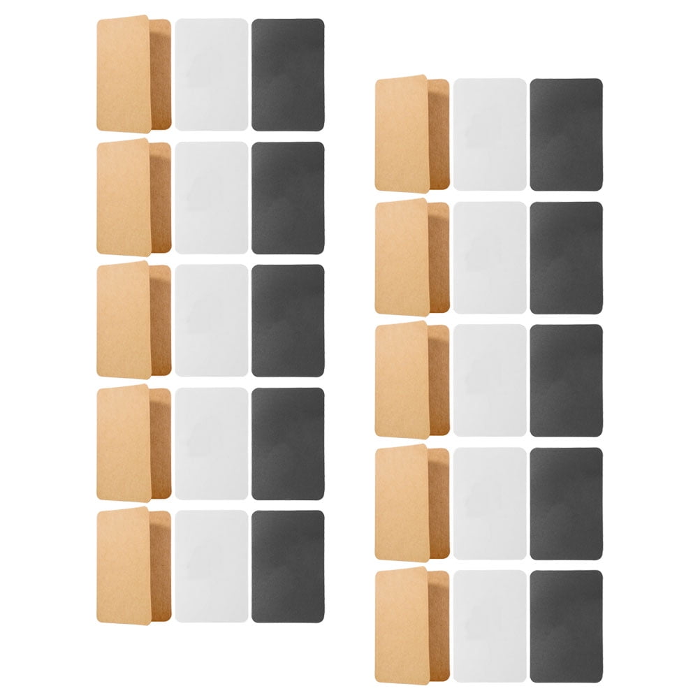 RENACLIPY 30Pcs Blank Paper Message Card Vintage Cards for Special ...