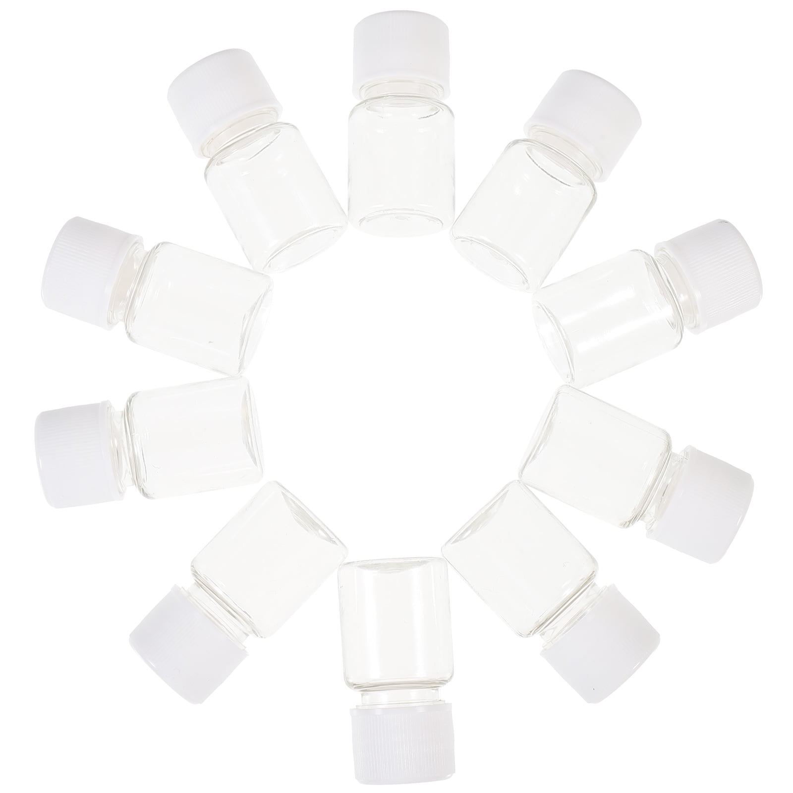 RENACLIPY 30Pcs Plastic Reagent Bottles for Storage Holder Refillable ...