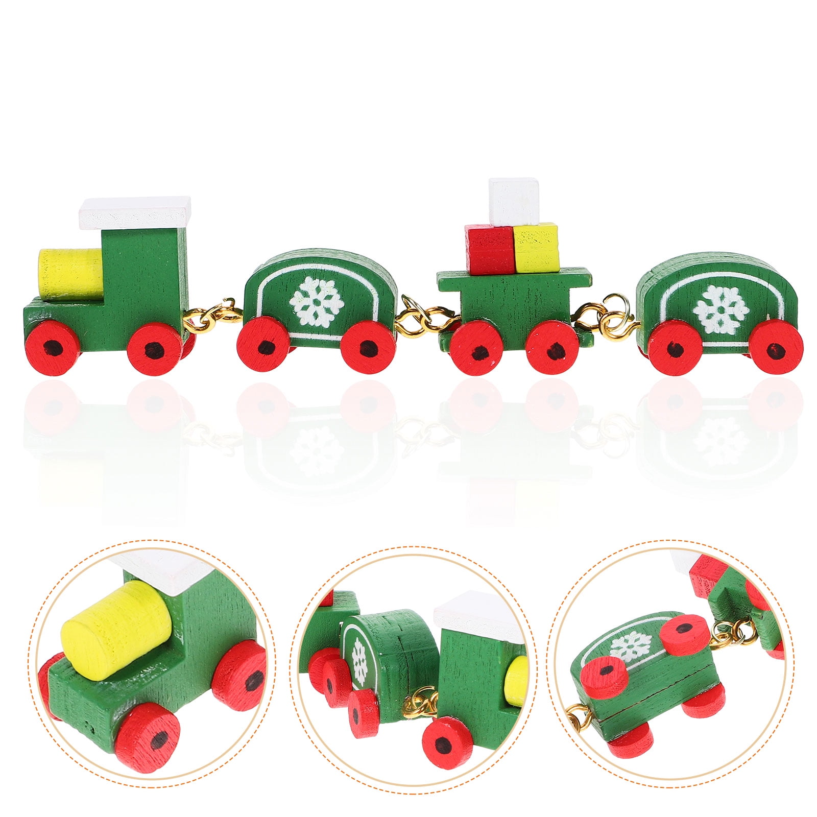 RENACLIPY 32Pcs Cartoon Style Train Sets for Dollhouse and Home ...