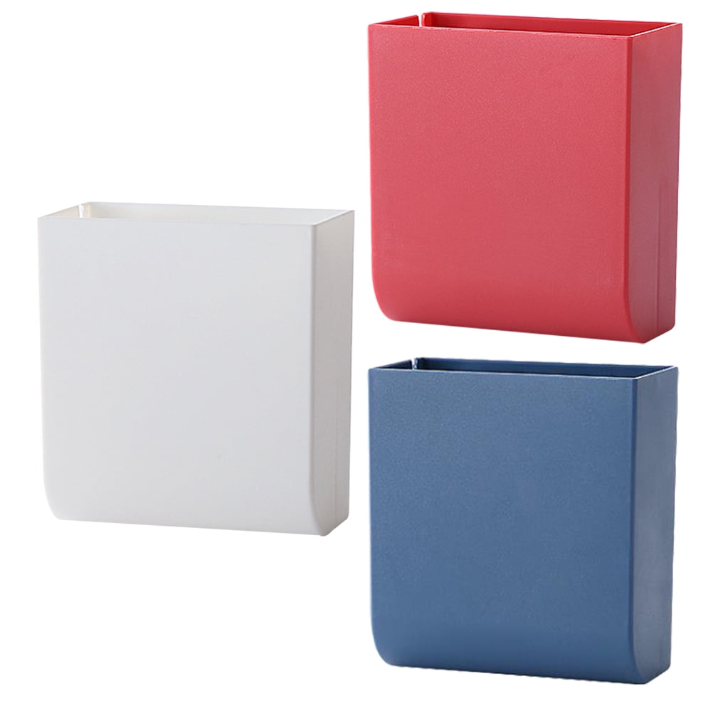 RENACLIPY 3Pack Wall Mounted Storage Containers Organizer Box for ...
