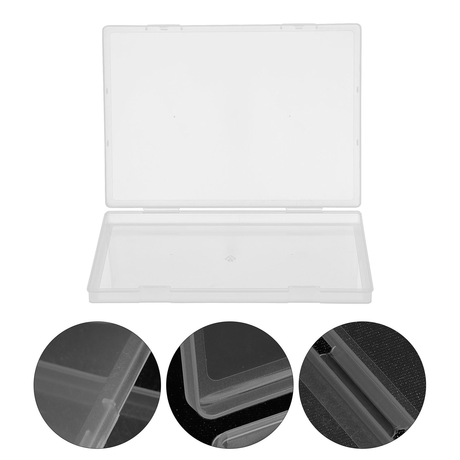 RENACLIPY 3Pcs Small Parts Tool Box Compact Design for Crafts Beads ...