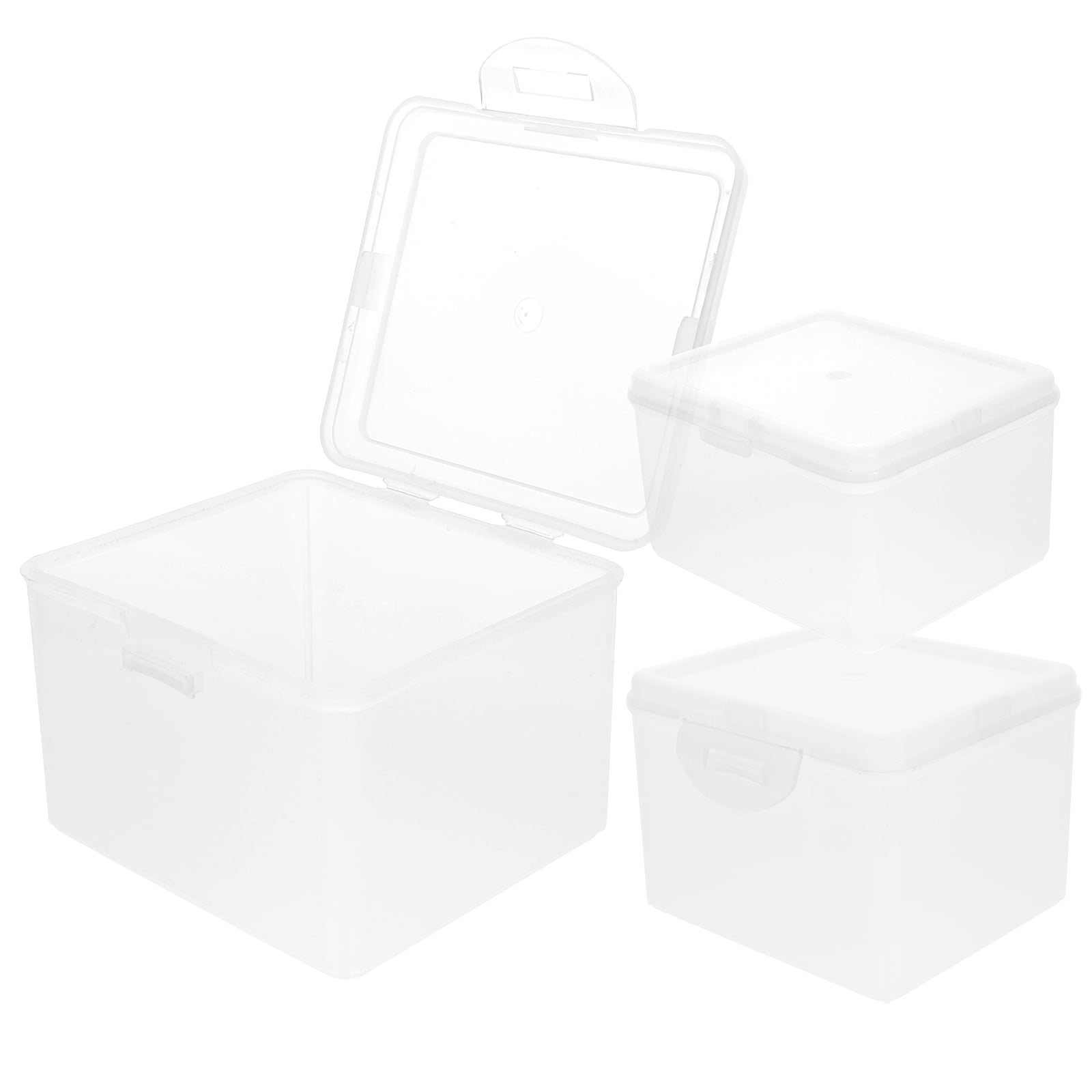 RENACLIPY 3-Pack Rectangular Paper Organizer Boxes with Multiple ...