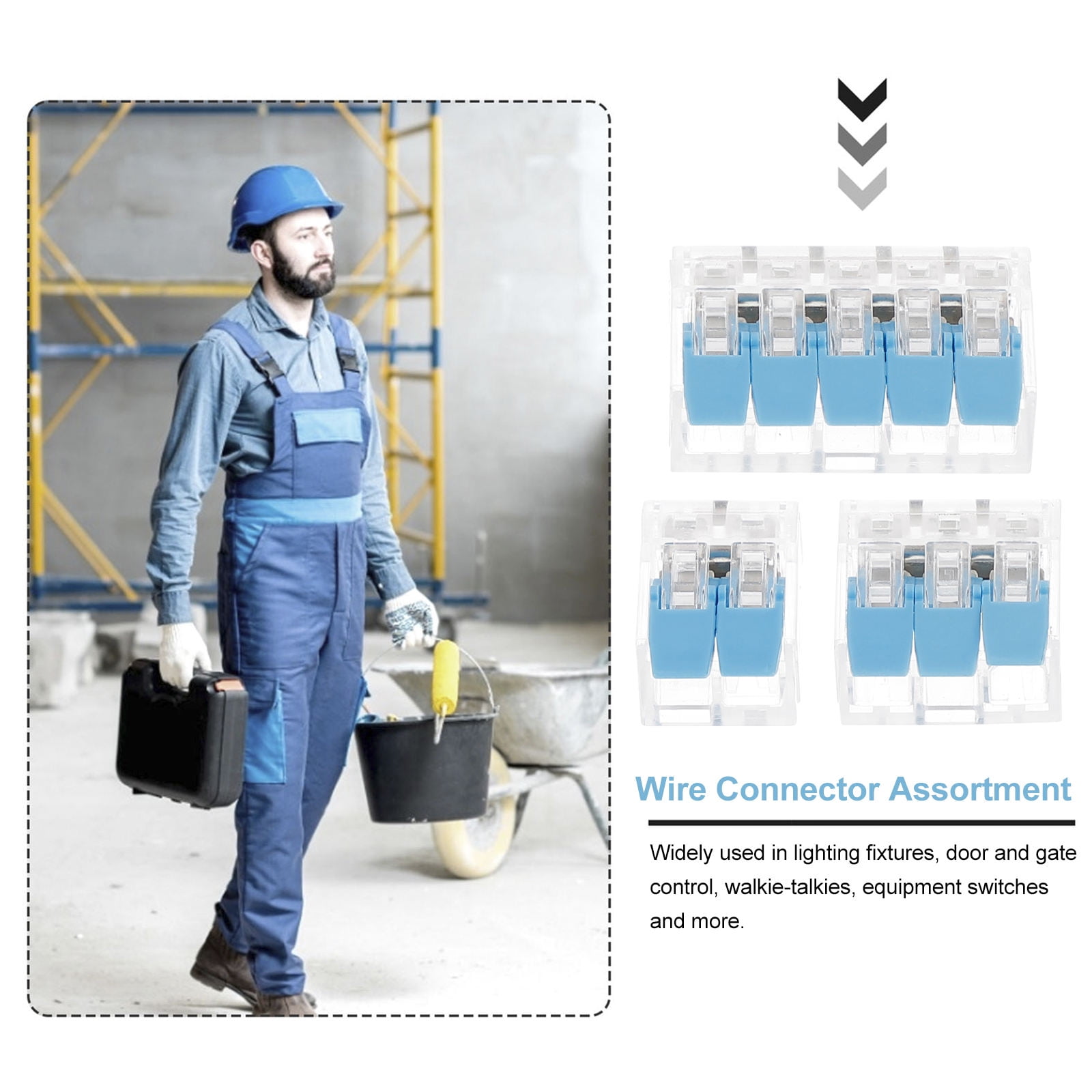 RENACLIPY 3Set Wire Connectors Electrical Quick Connectors for Home Use ...