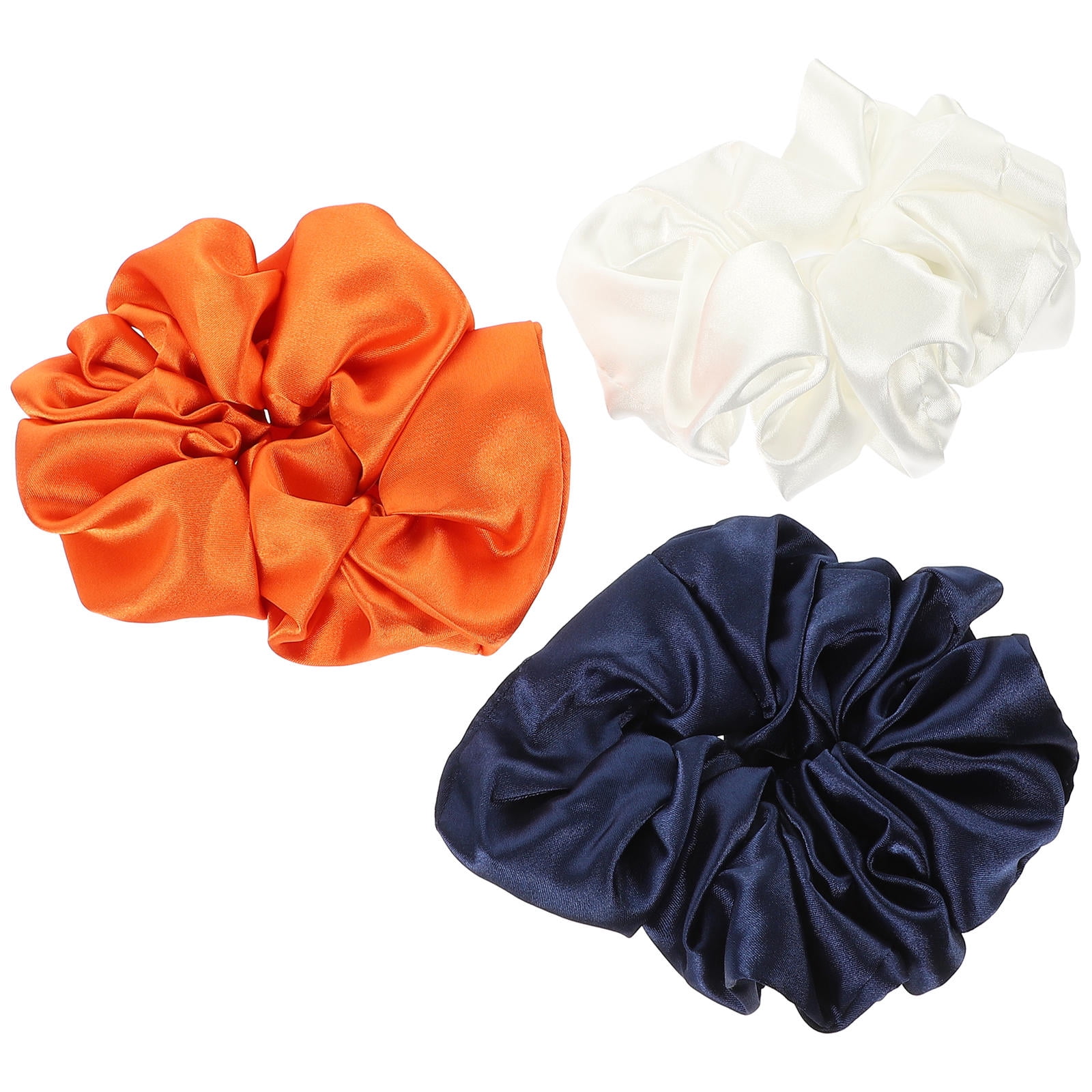 RENACLIPY Oversized Scrunchies Assorted Color Cloth for Decoration 3Pcs ...