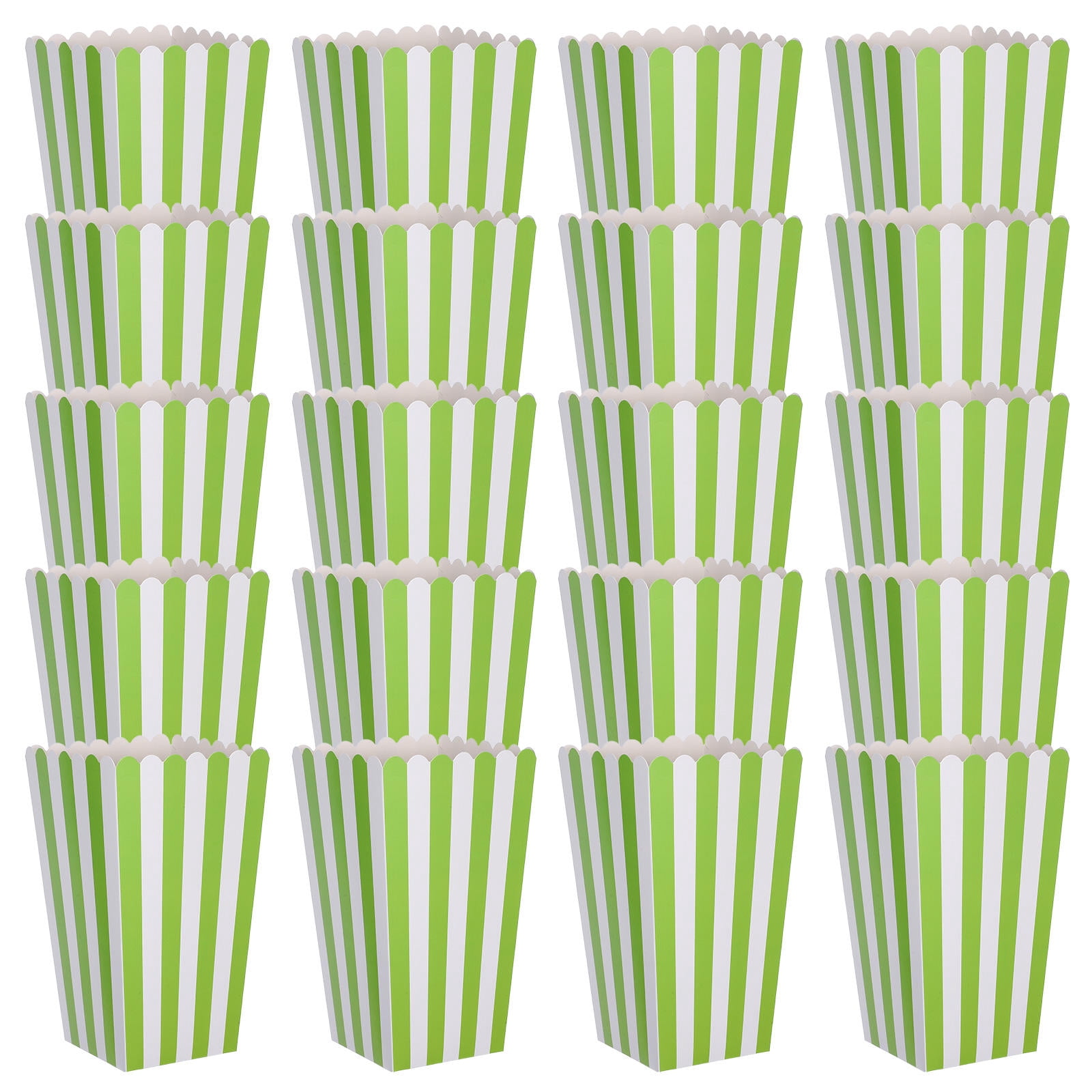 RENACLIPY 40PCS Green Vintage Cookie Buckets for Party Favors, Paper ...
